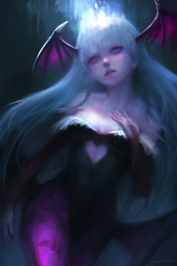 ArtStation - Morrigan Aensland (Darkstalkers)