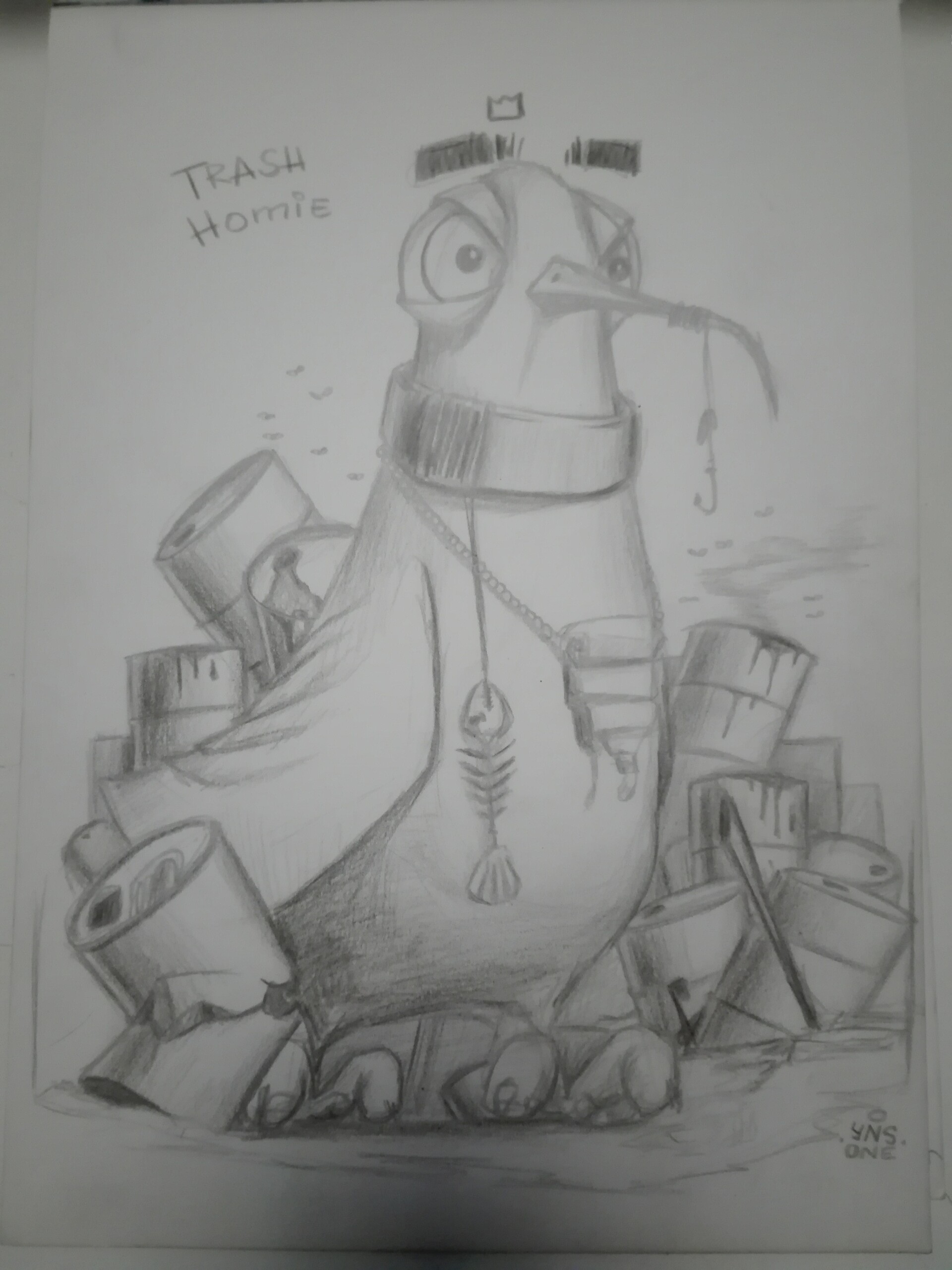 ArtStation - Trash homie