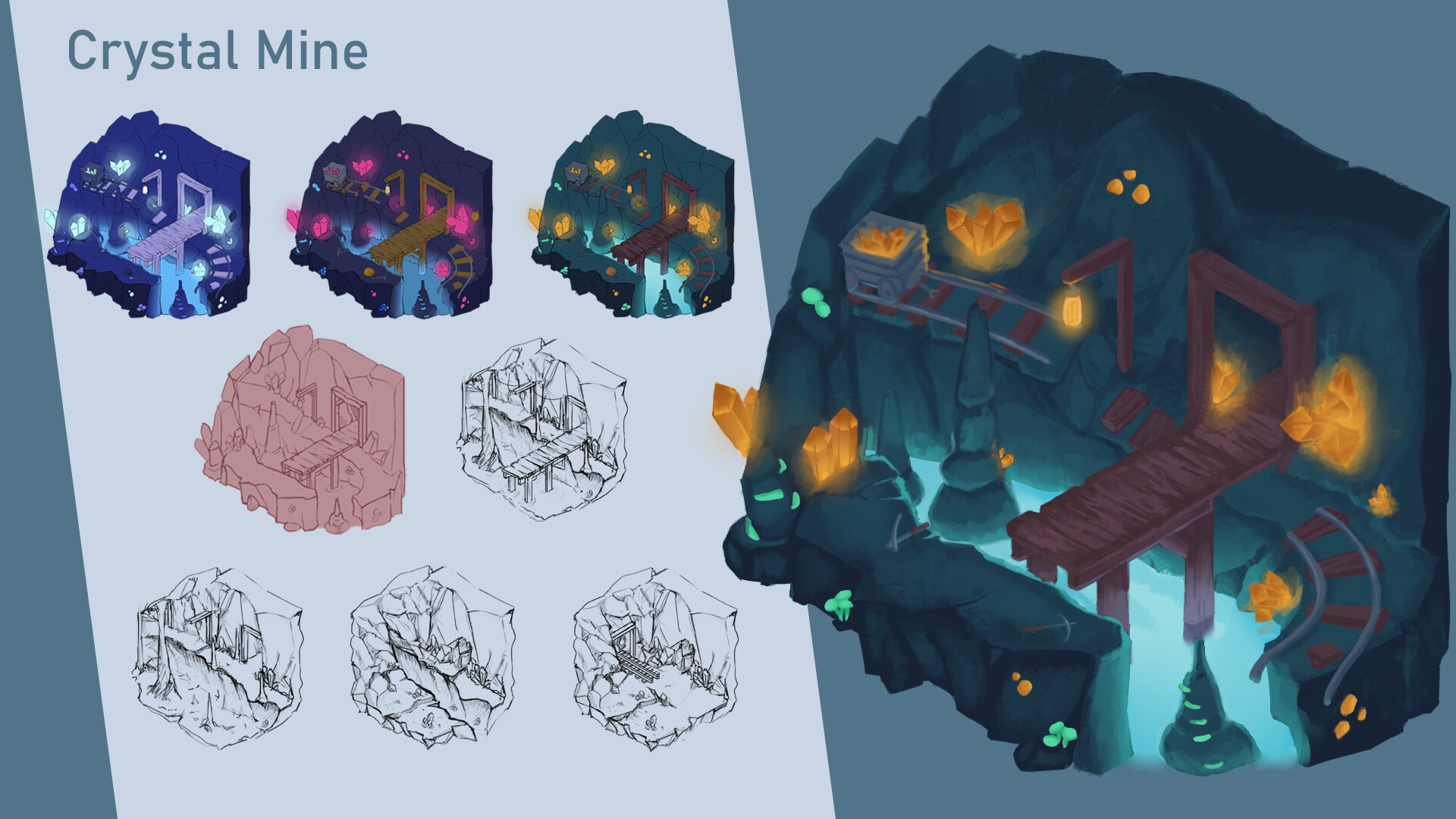 ArtStation - Crystal Mines
