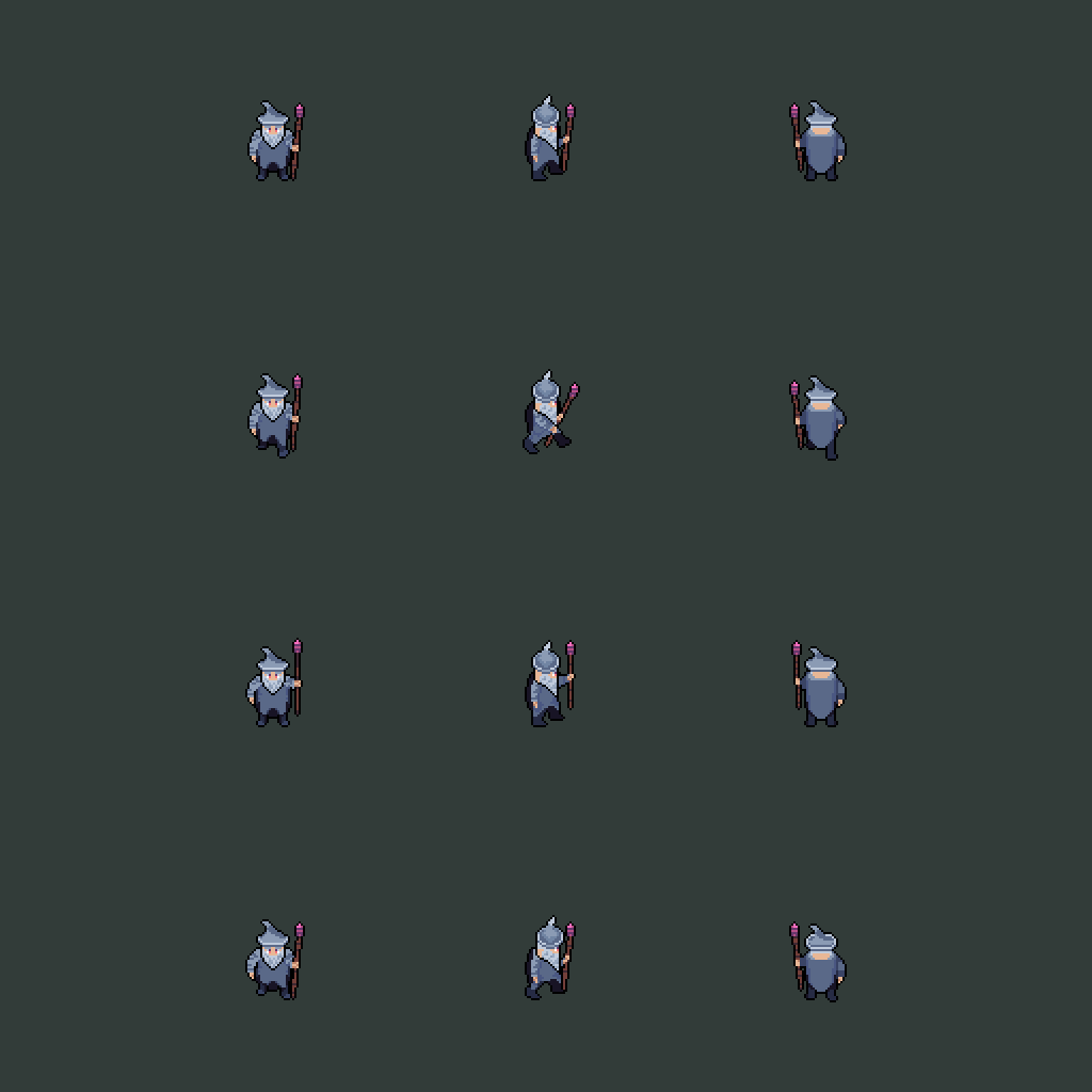 Aleksei Lokhanin - DnD characters (top-down)