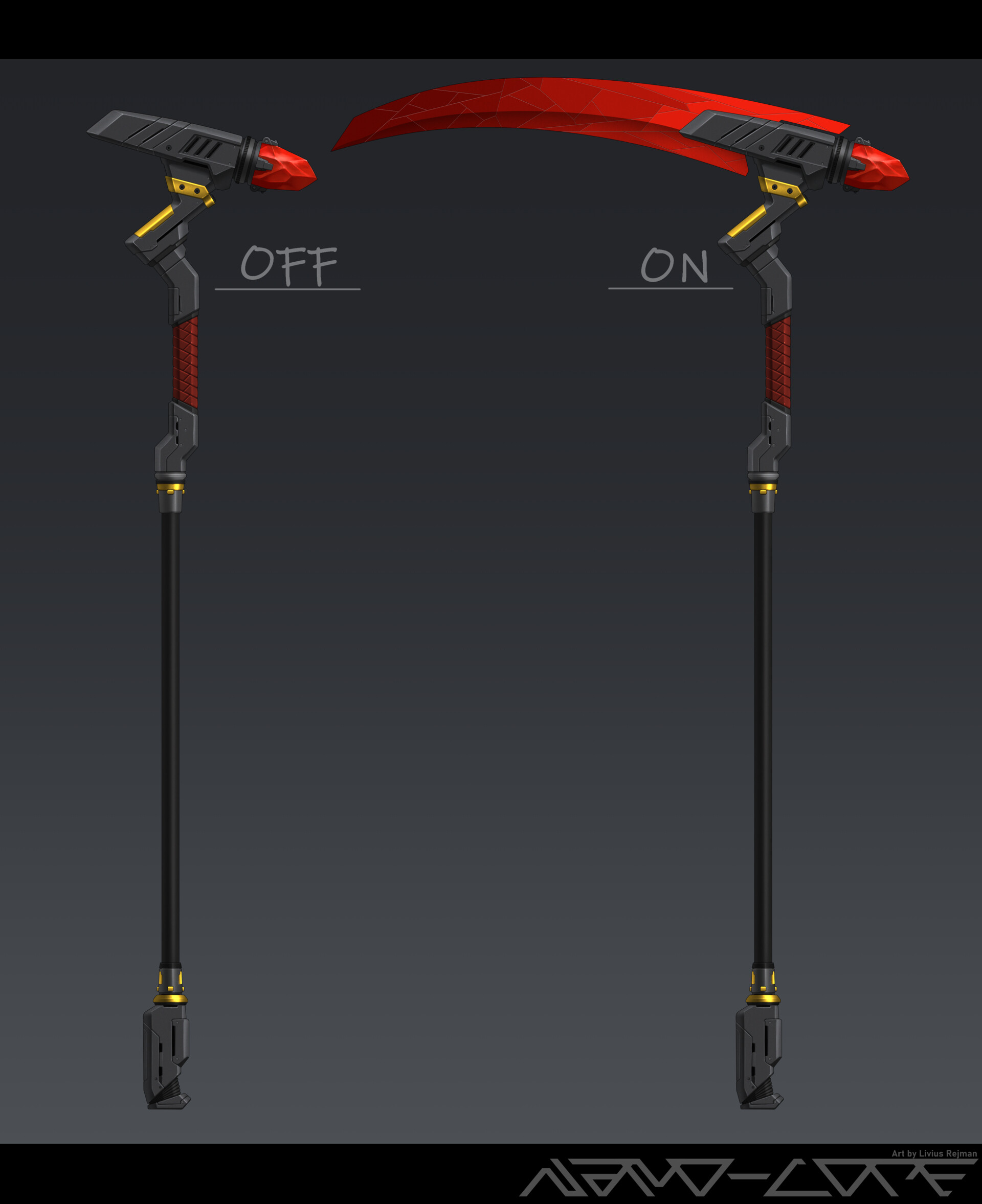 ArtStation - Hard Light Scythe