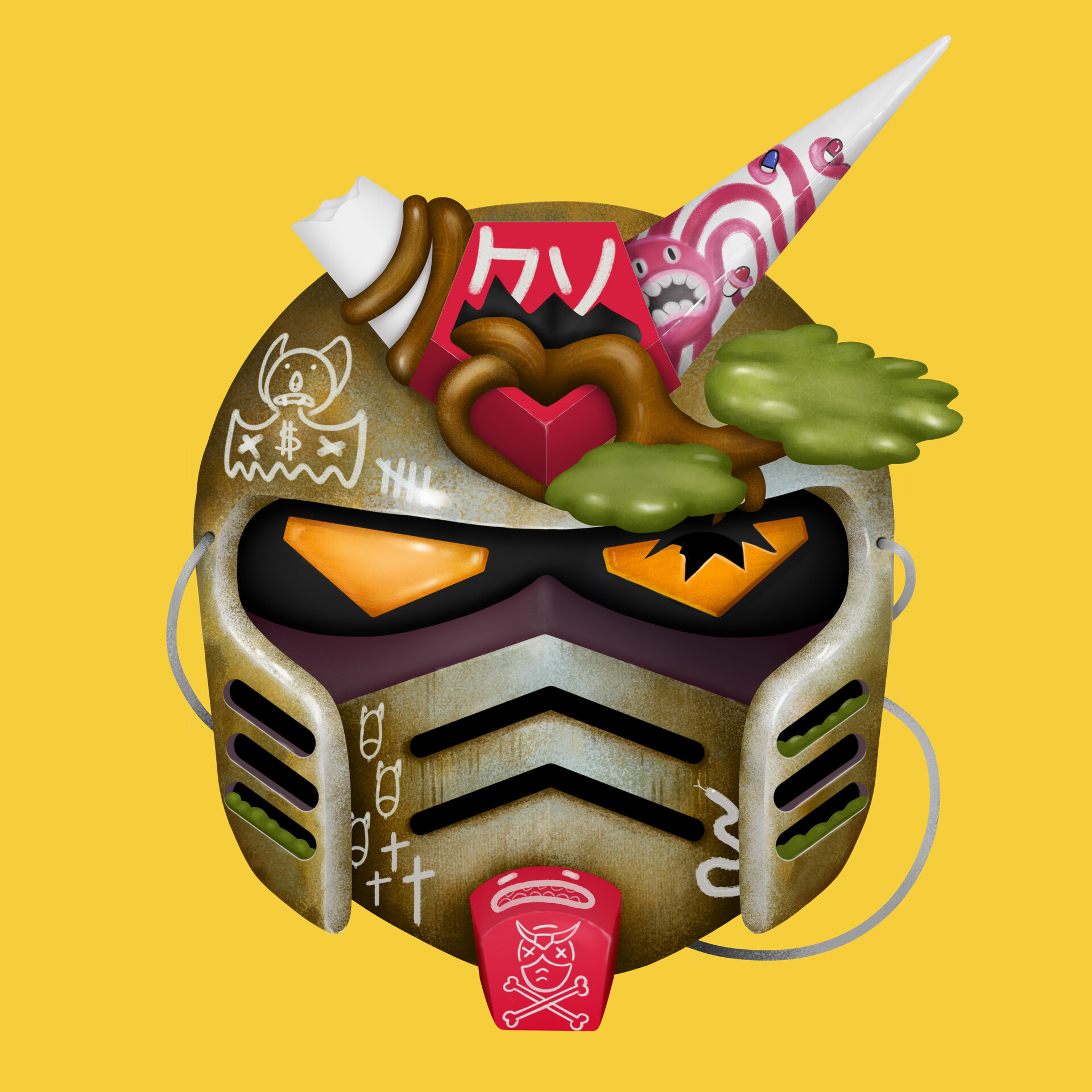 ArtStation - Ancient Guardian Mask