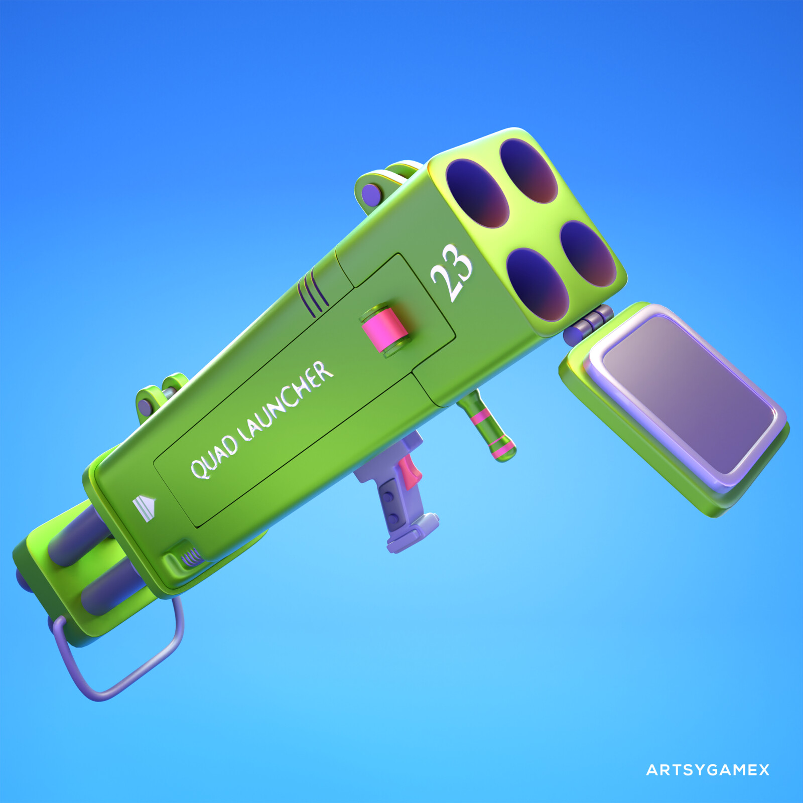 ArtsyGamex - Quad Launcher