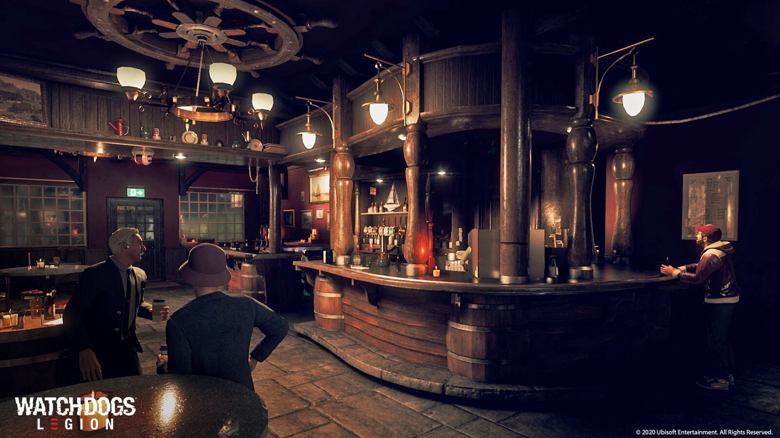 Lilian Chow - Watch Dogs Legion : The Drowning Post Pub + WIP shots