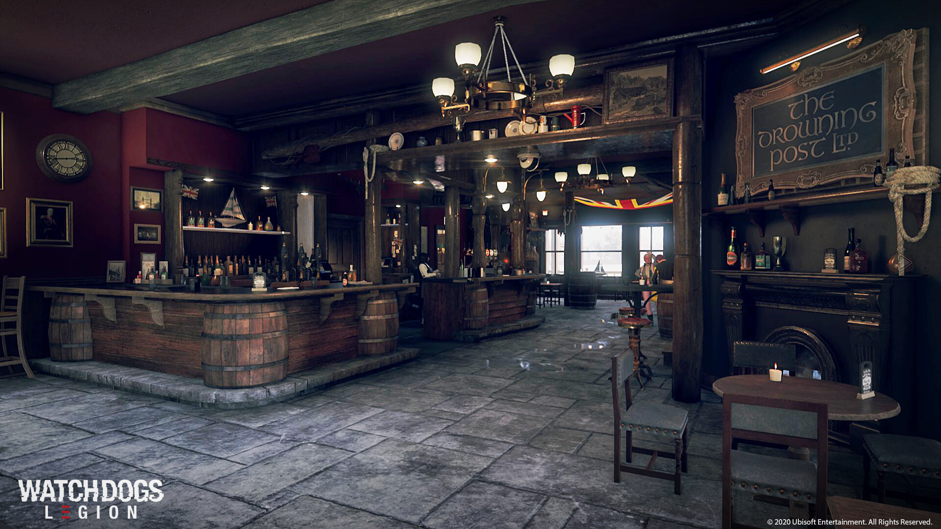 Lilian Chow - Watch Dogs Legion : The Drowning Post Pub + WIP shots