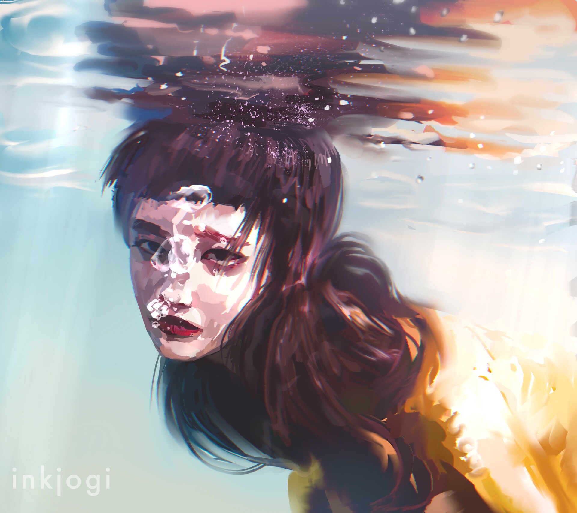 ArtStation - Digital underwater Painting