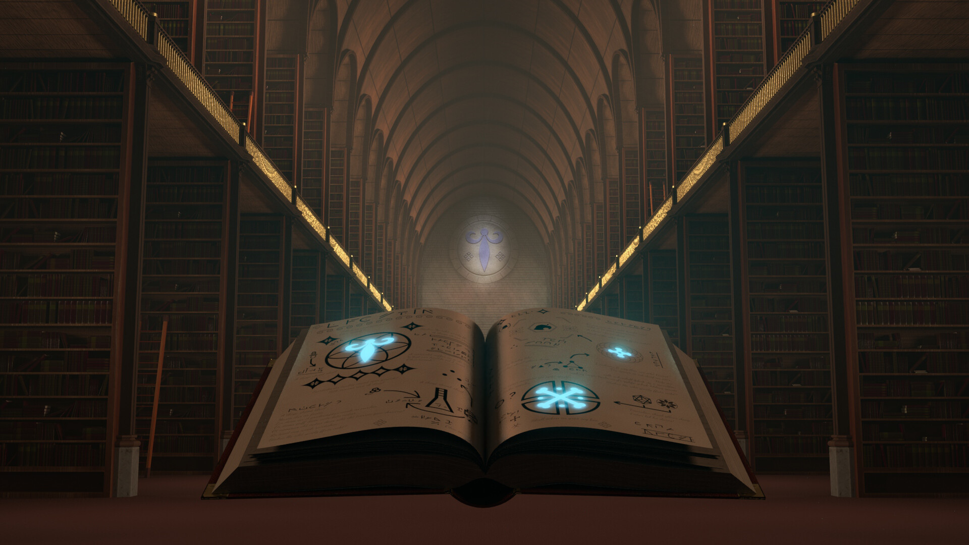 ArtStation - Magical Library