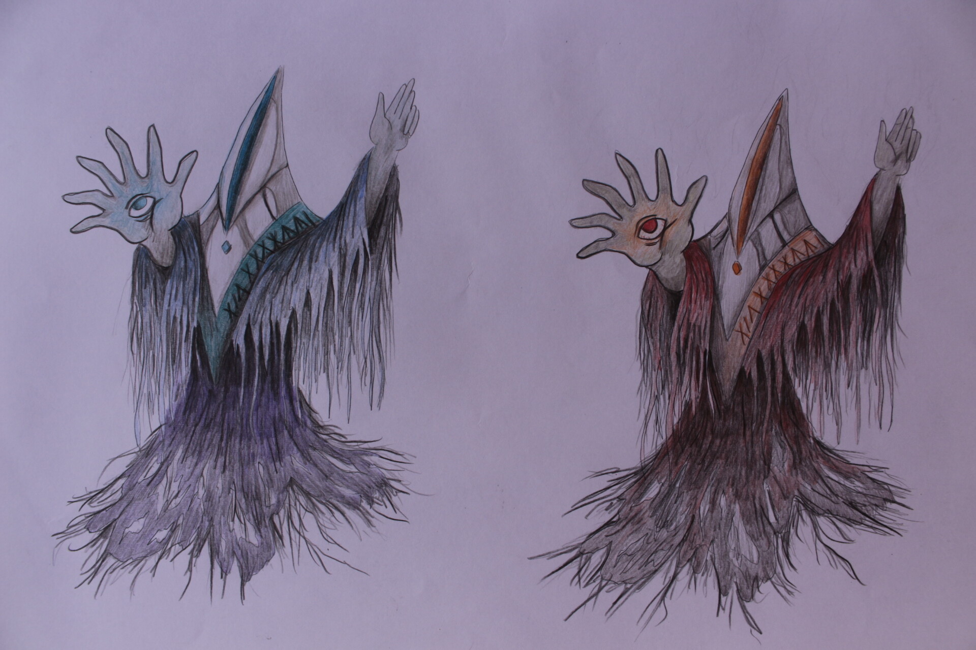 ArtStation - Cold/Hot Demon Wizard