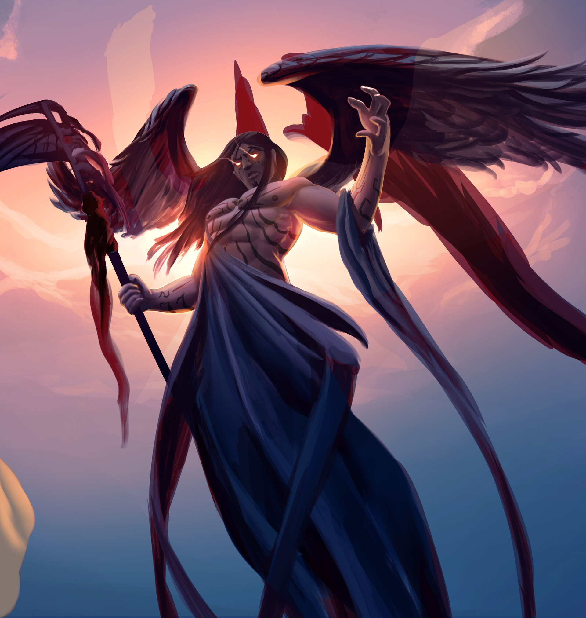 Wisper Art - Zachariel - The Nephil of Justice