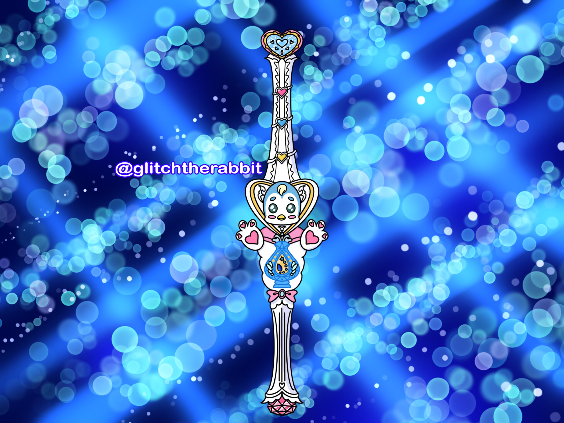 ArtStation - Healing Good PreCure Cure Fontain Wand