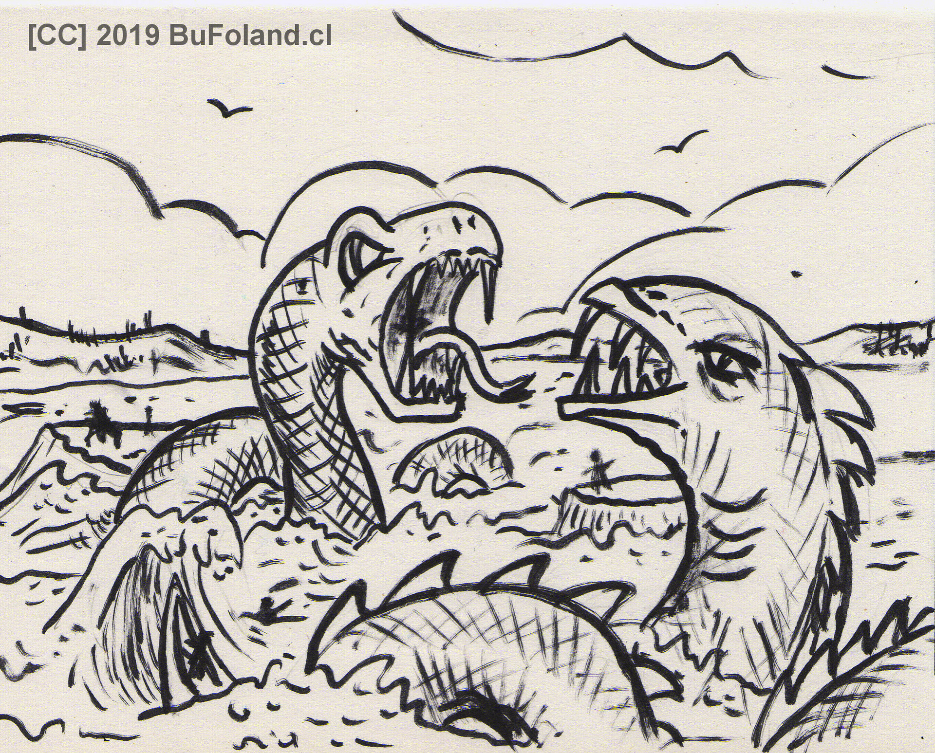 ArtStation - Tenten VIlu versus Caicai Vilu