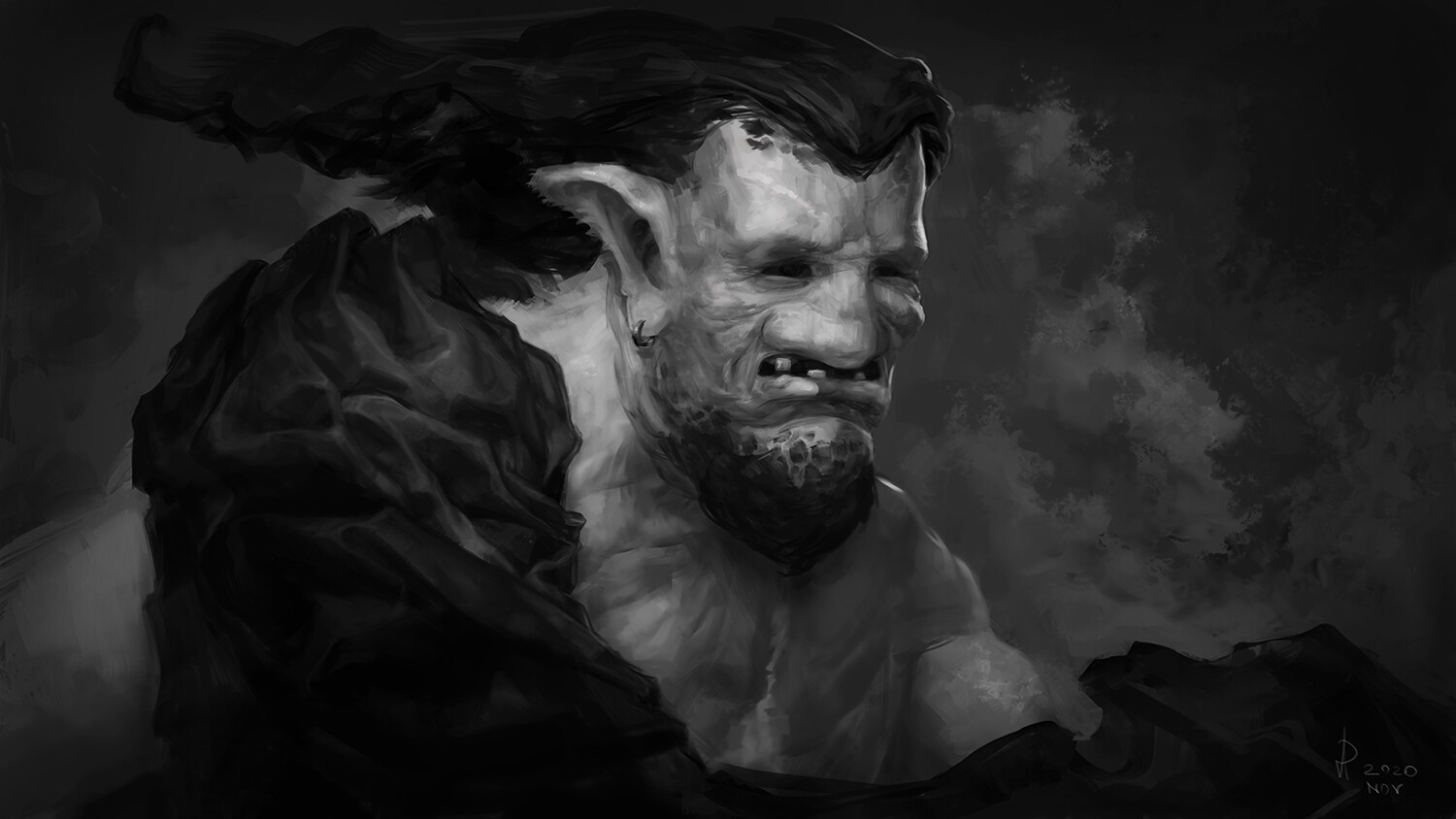 ArtStation - Demon of the cloud