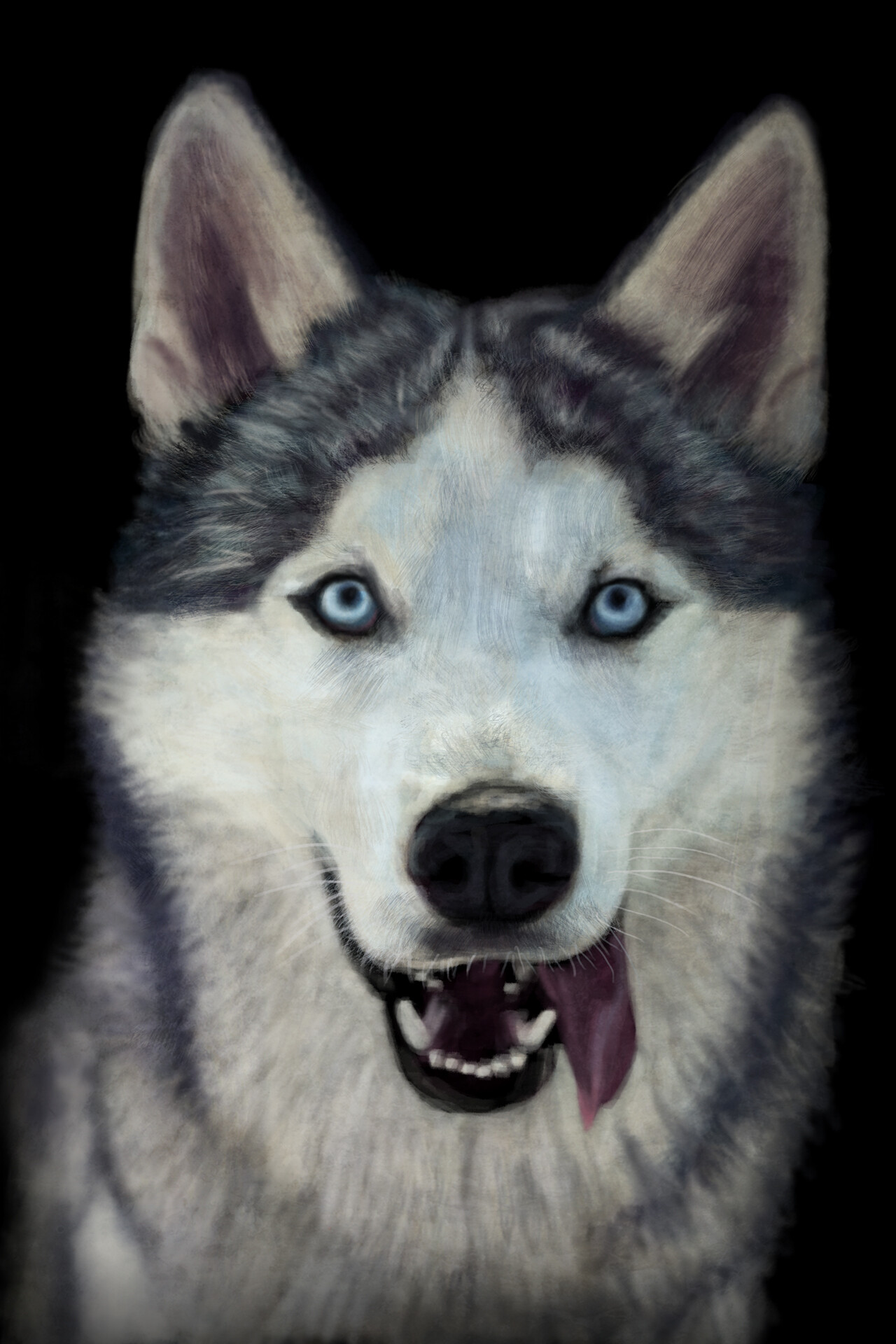 ArtStation - Siberian Husky