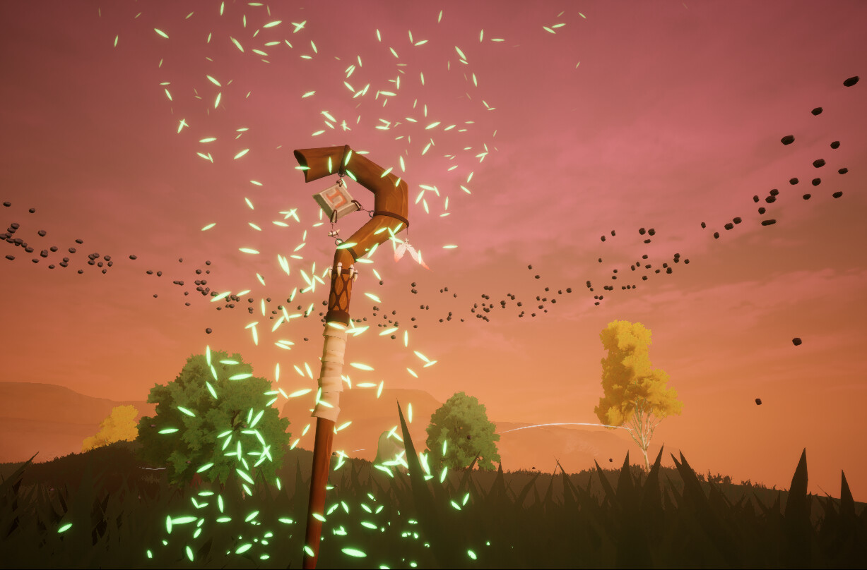 ArtStation - Unreal Engine - Magic Staff! - Art