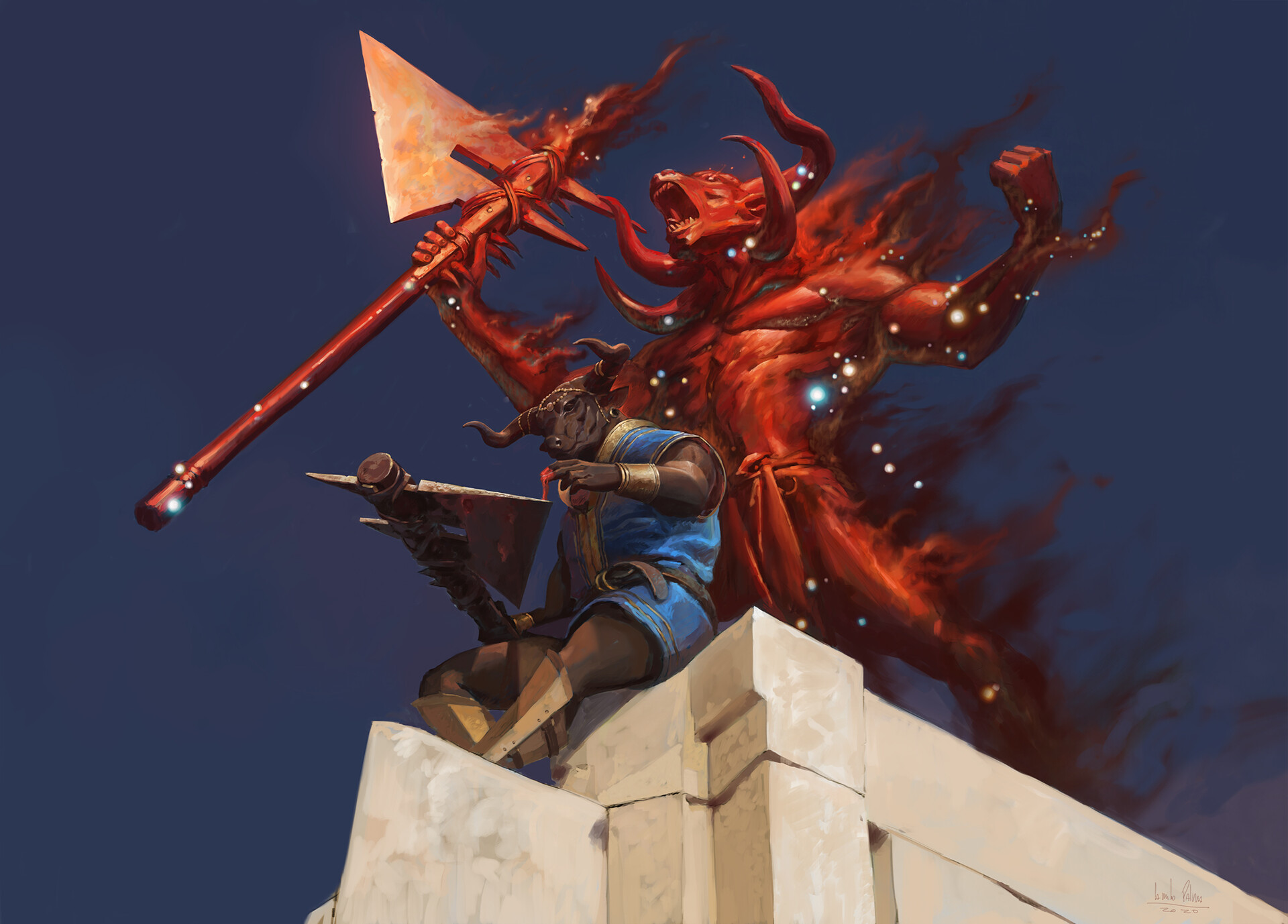 ArtStation - dnd private commission