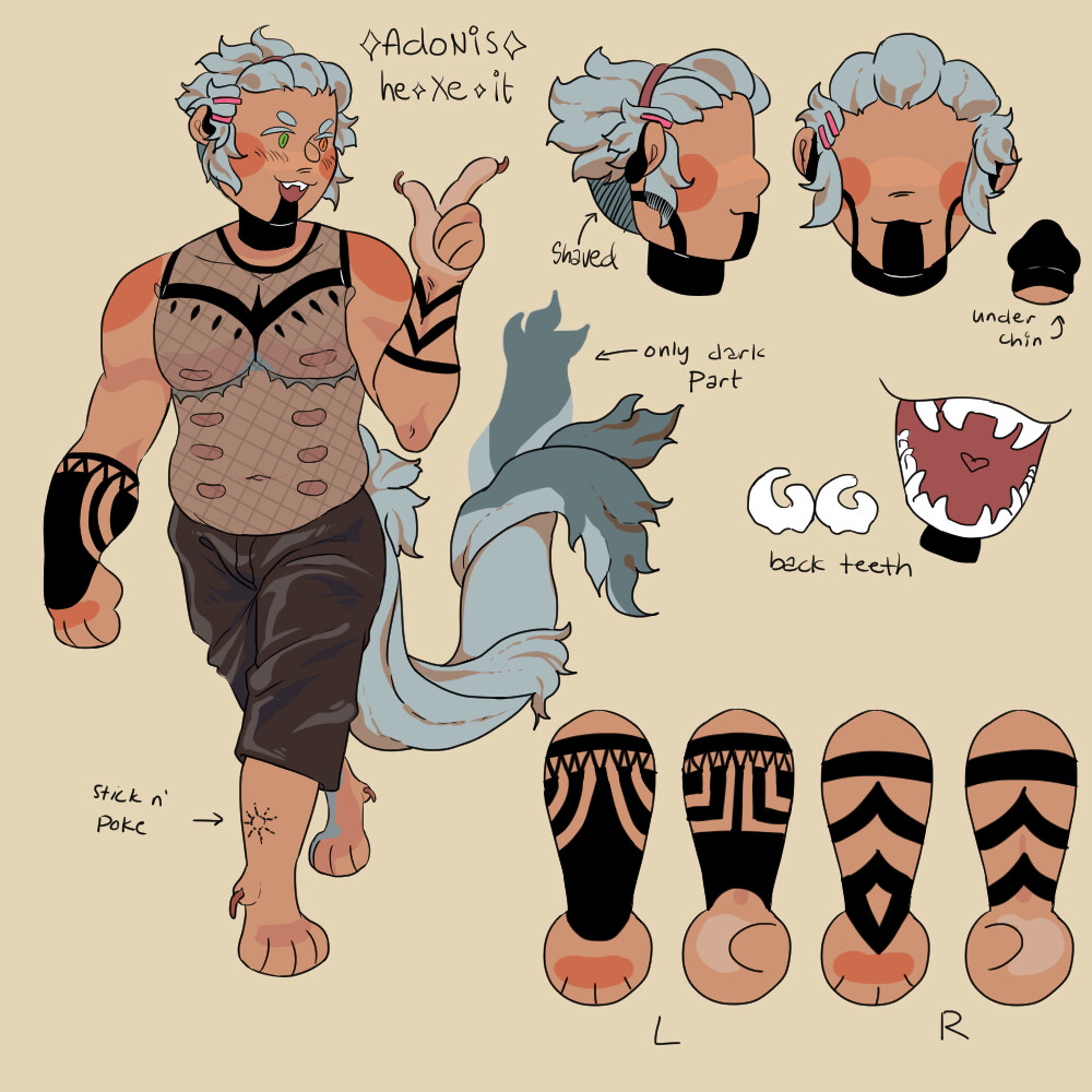 ArtStation - [Original Character] Adonis