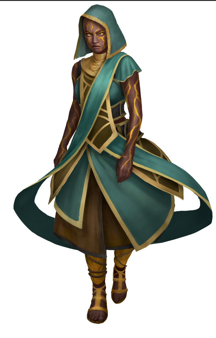 ArtStation - Desert Race Character Design