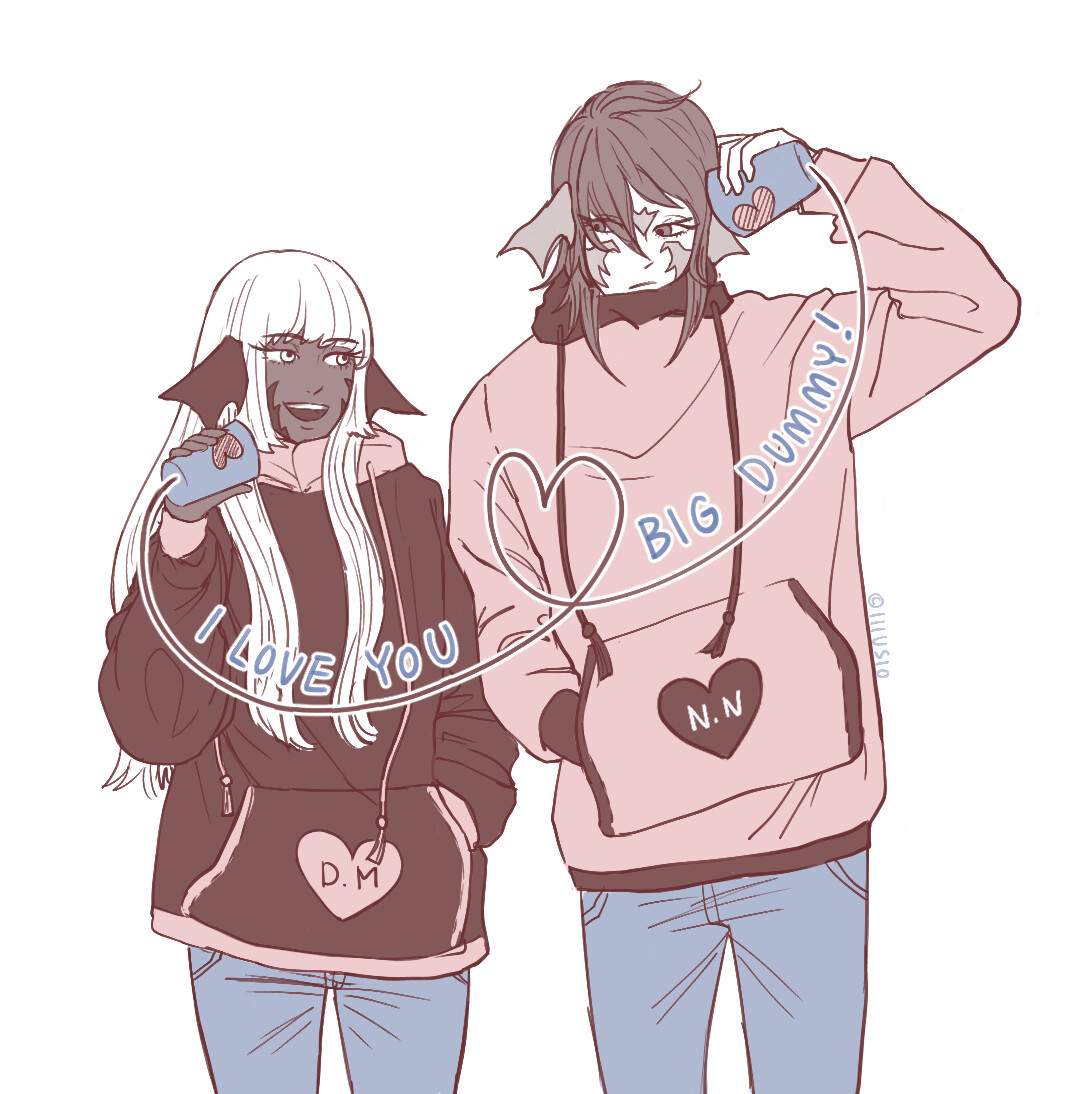 Illusio - [FFXIV] Au Ra Couple