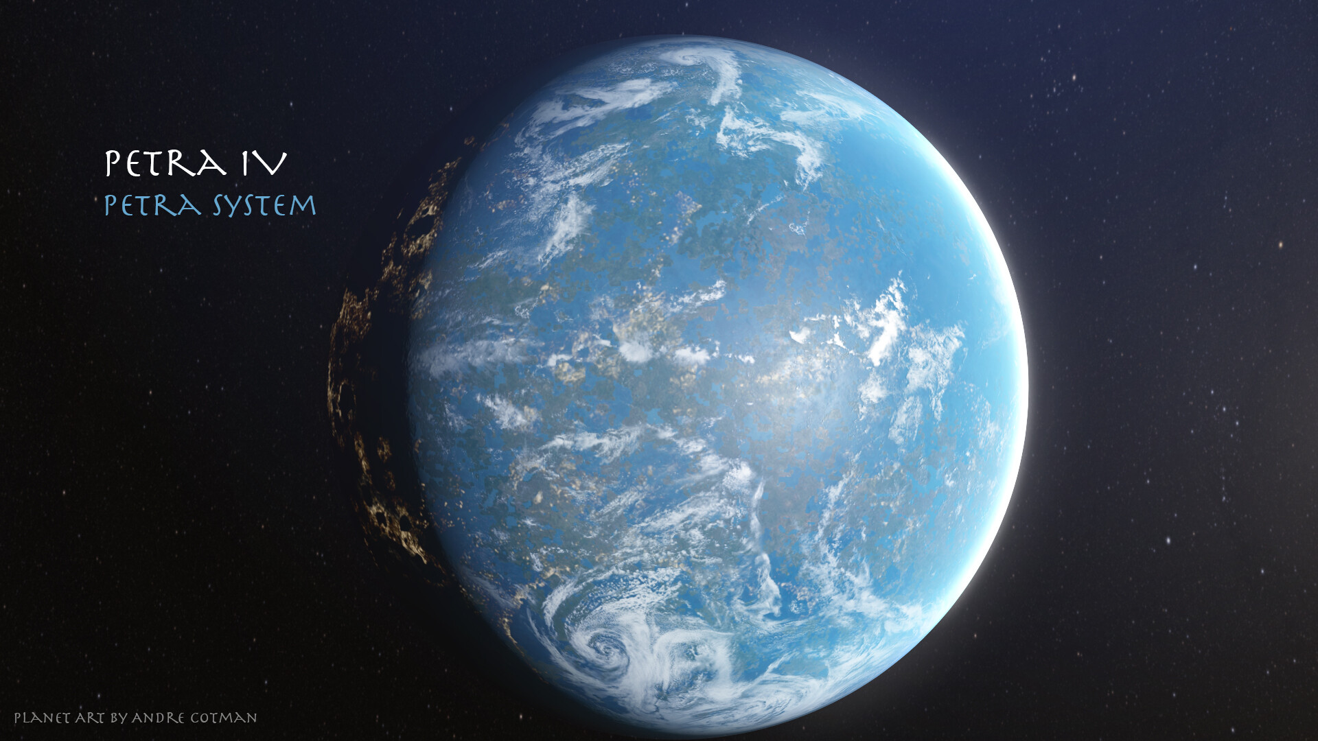 ArtStation - Scifi Planets