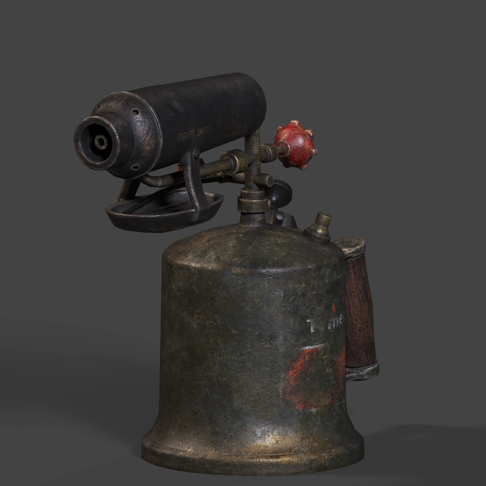 ArtStation - Old fashion blow torch