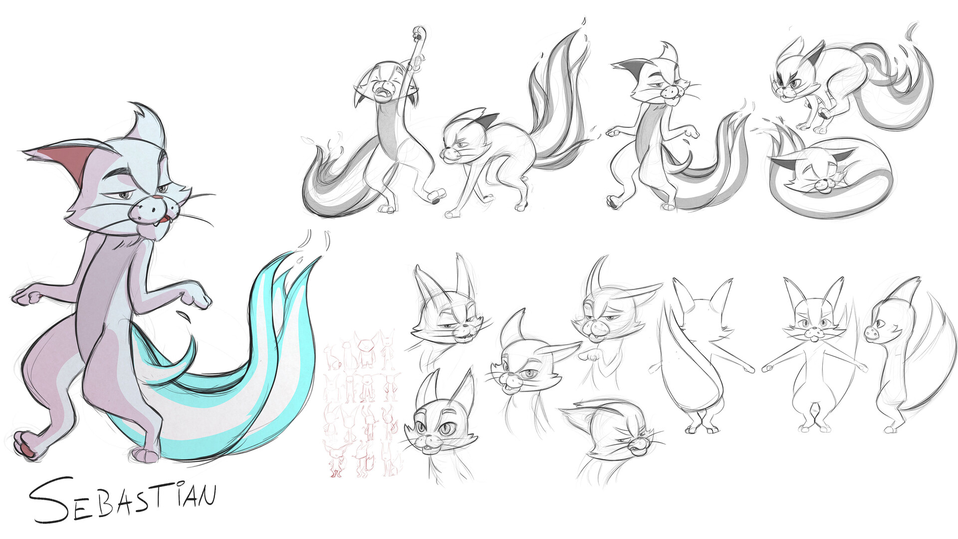 ArtStation - Sebastian Character Sheet (Graveyard Shift)