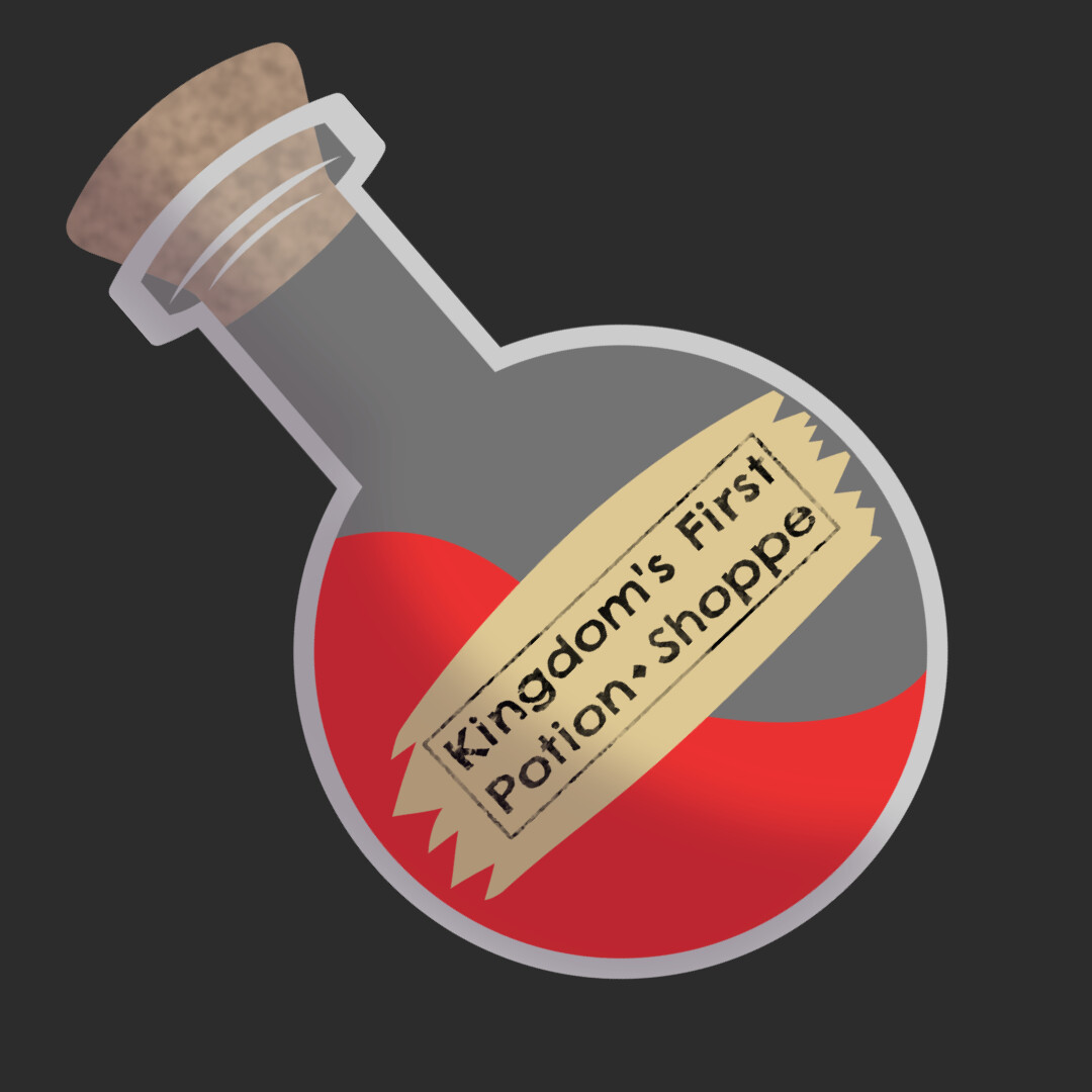 ArtStation - Potion "Ad" Animation Exercise