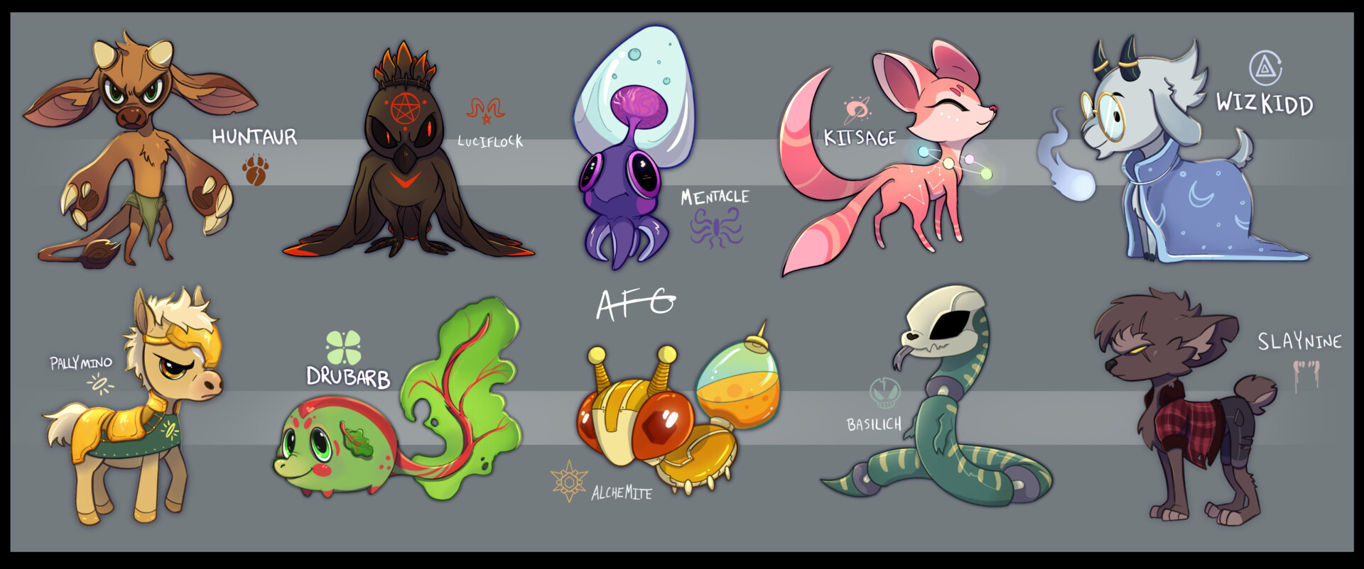 ArtStation - MYTHKIN - Monster Capture Starter Concepts