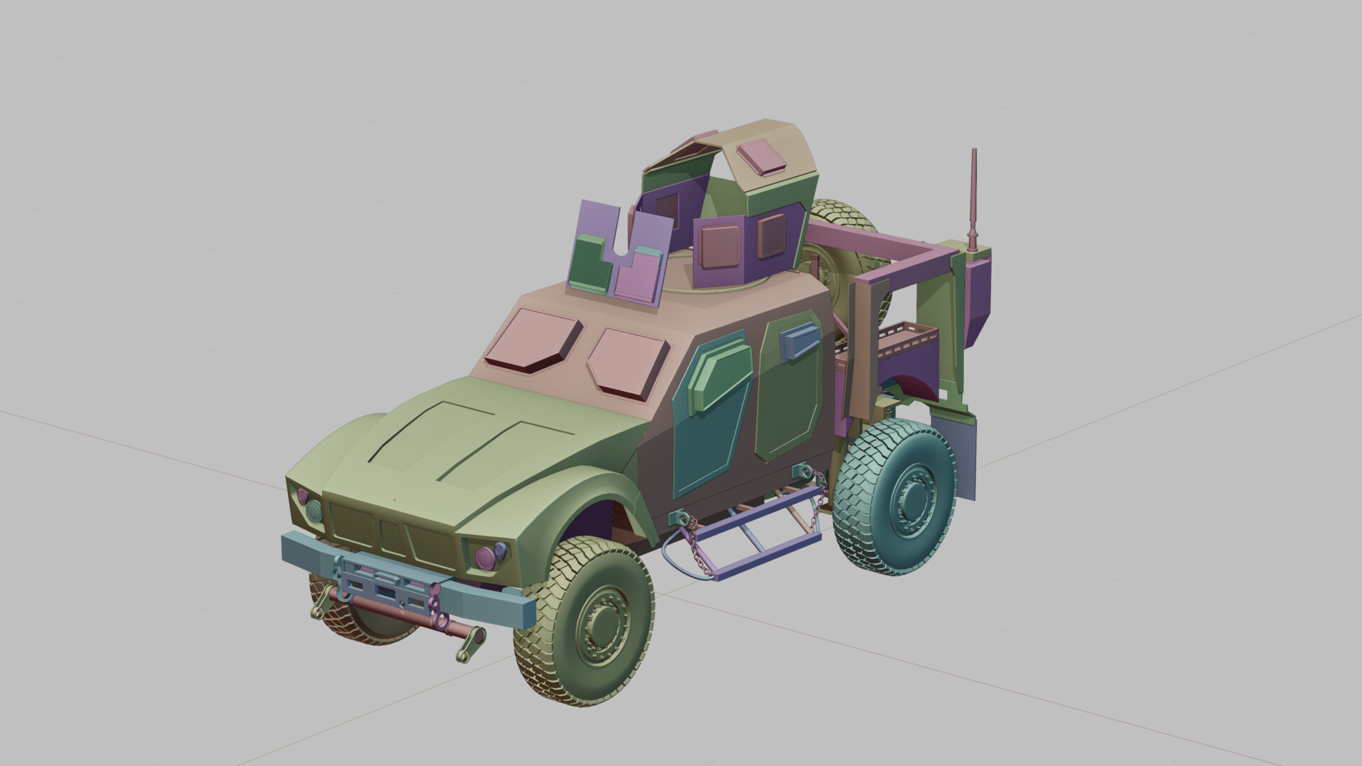ArtStation - Game Vehicle