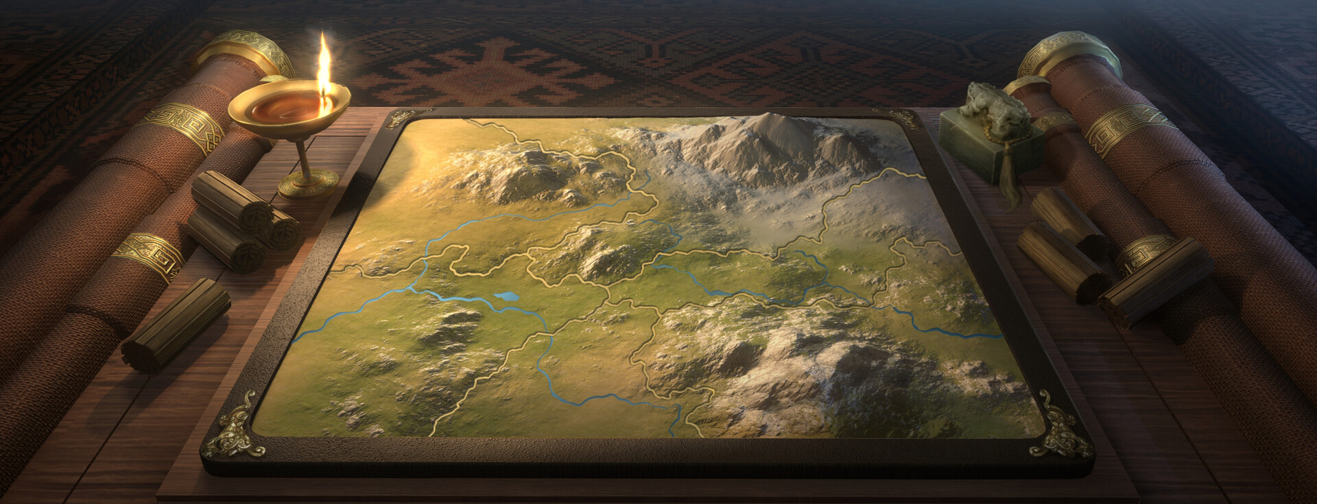 ArtStation - The project of sand table