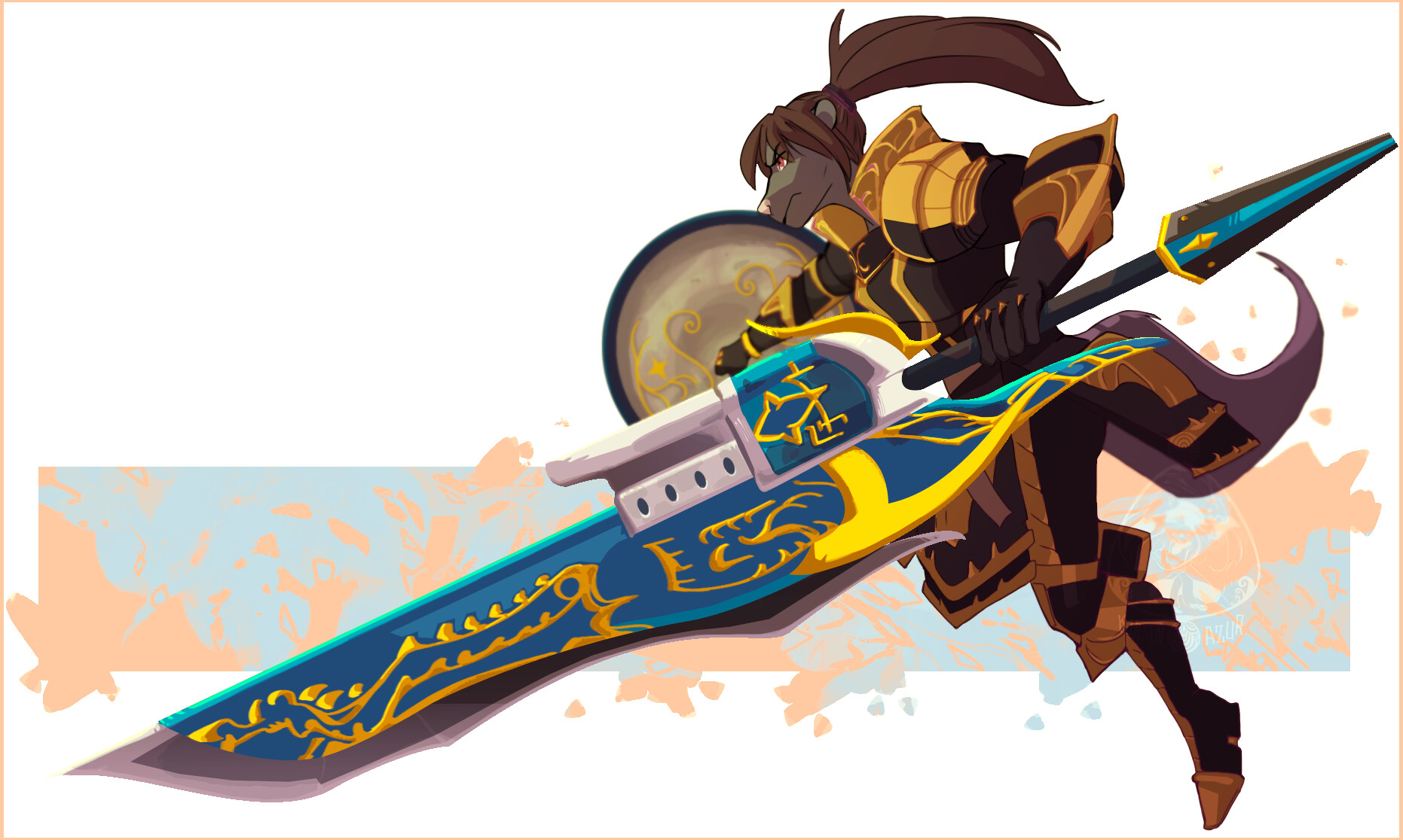 ArtStation - Gunlancer Kari