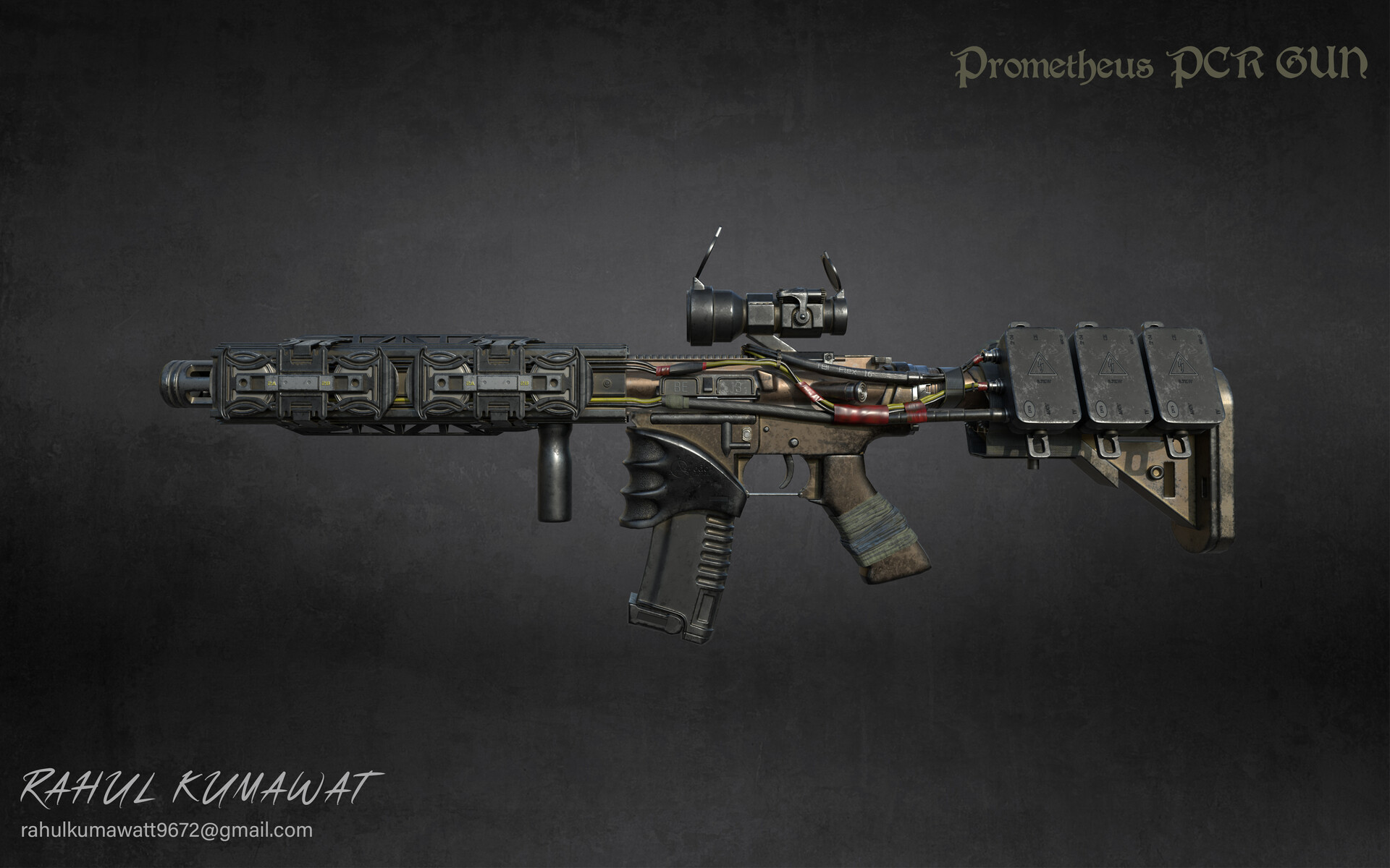 ArtStation - Prometheus PCR Gun