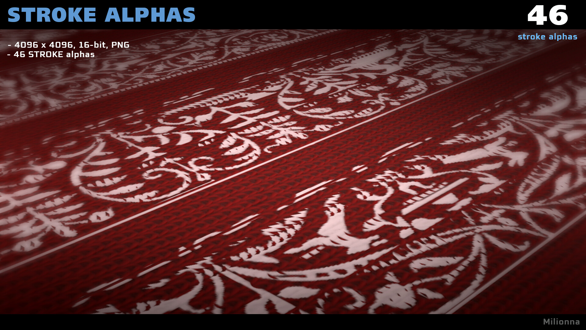 ArtStation - Stroke Alphas