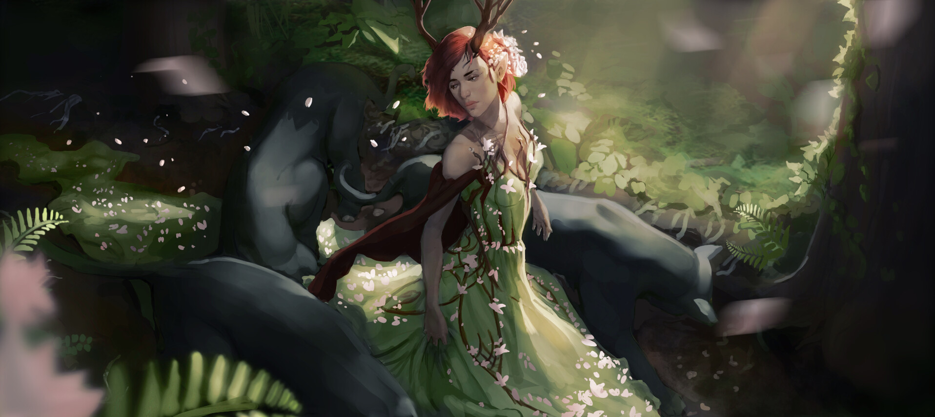 ArtStation - Keyleth - walk of the archdruid