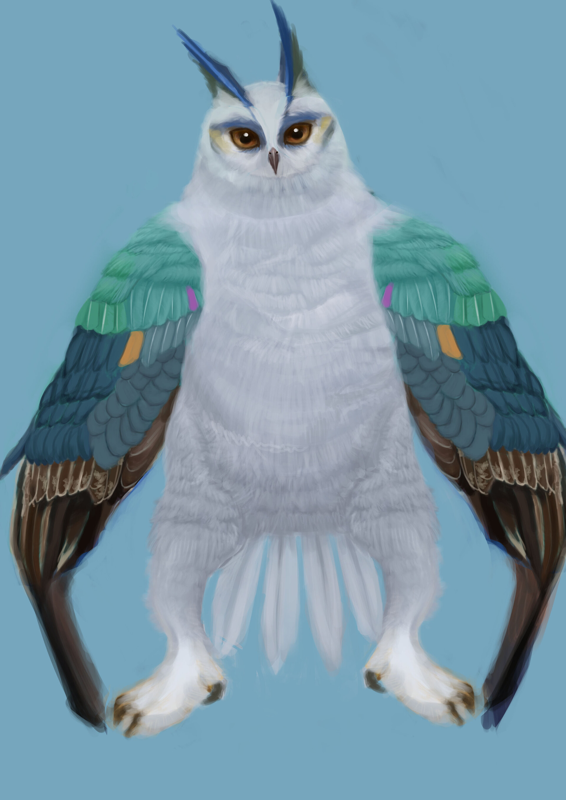 ArtStation - snow harpy