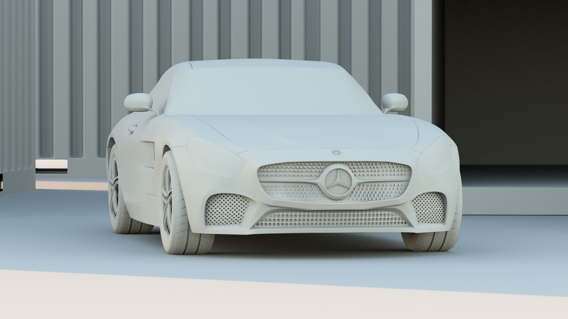 ArtStation - Mercedes-AMG GT 3D Model