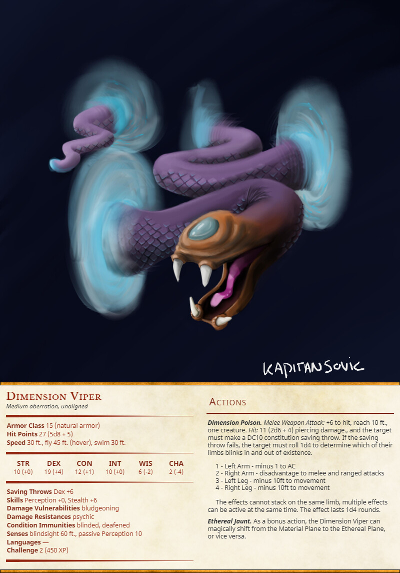 Studio Sandier - Dimension Viper