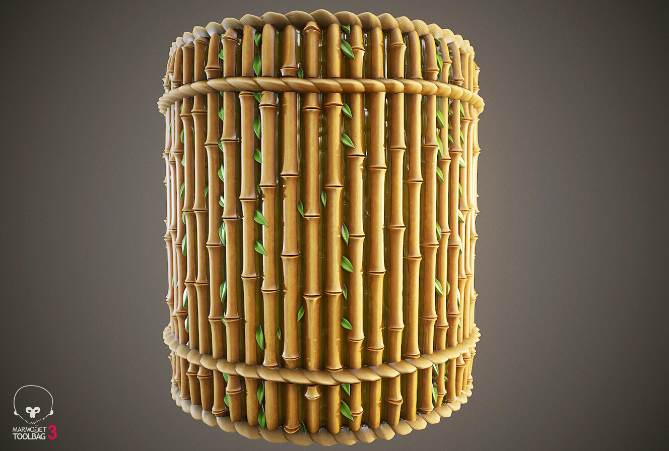 ArtStation - Stylized Bamboo