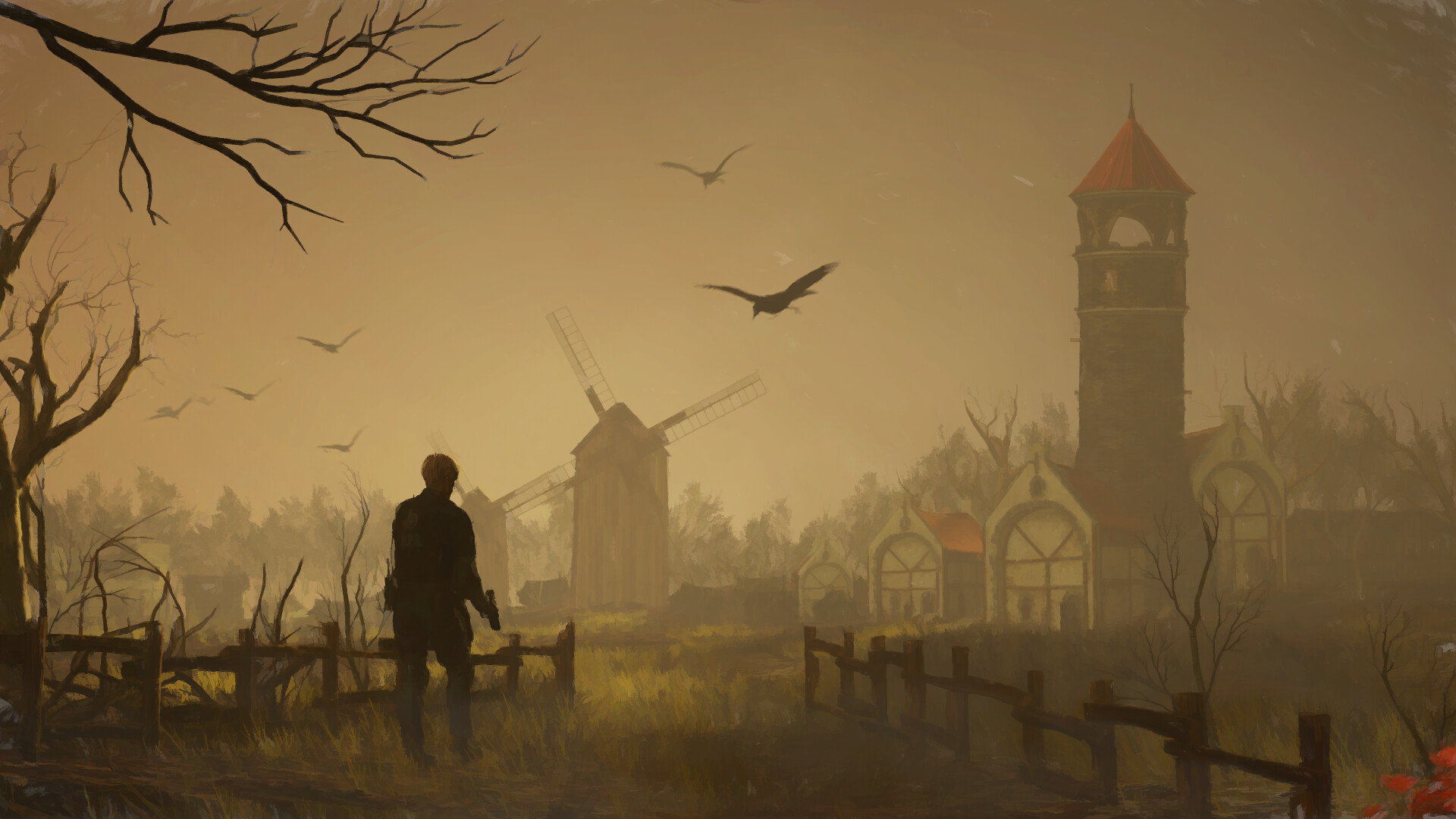 ArtStation - Welcome to Resident Evil 4. (Modified to look like concept ...