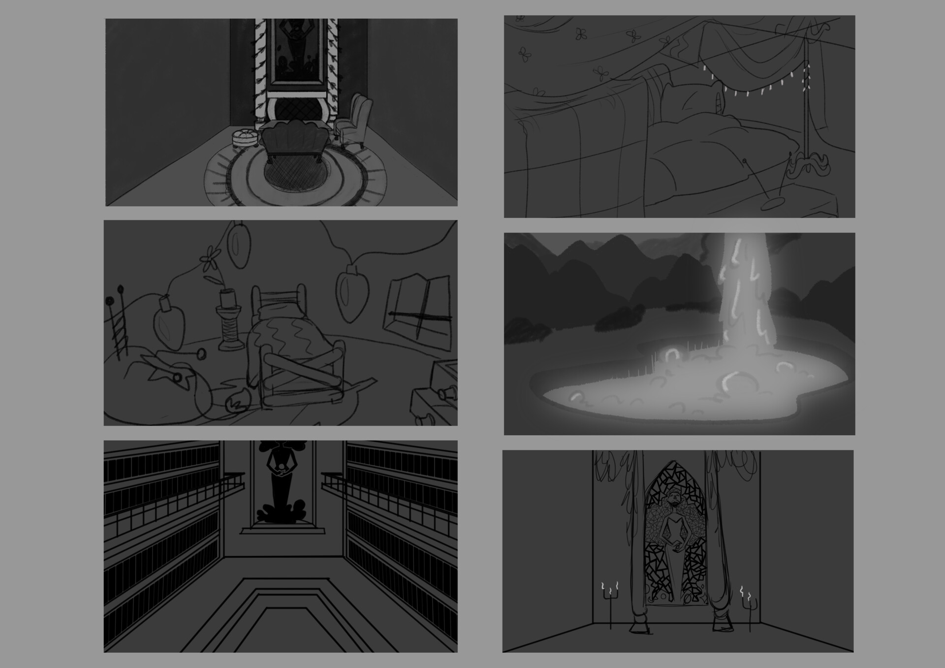 Amy Conlon - The Athenaeum - Environment Design