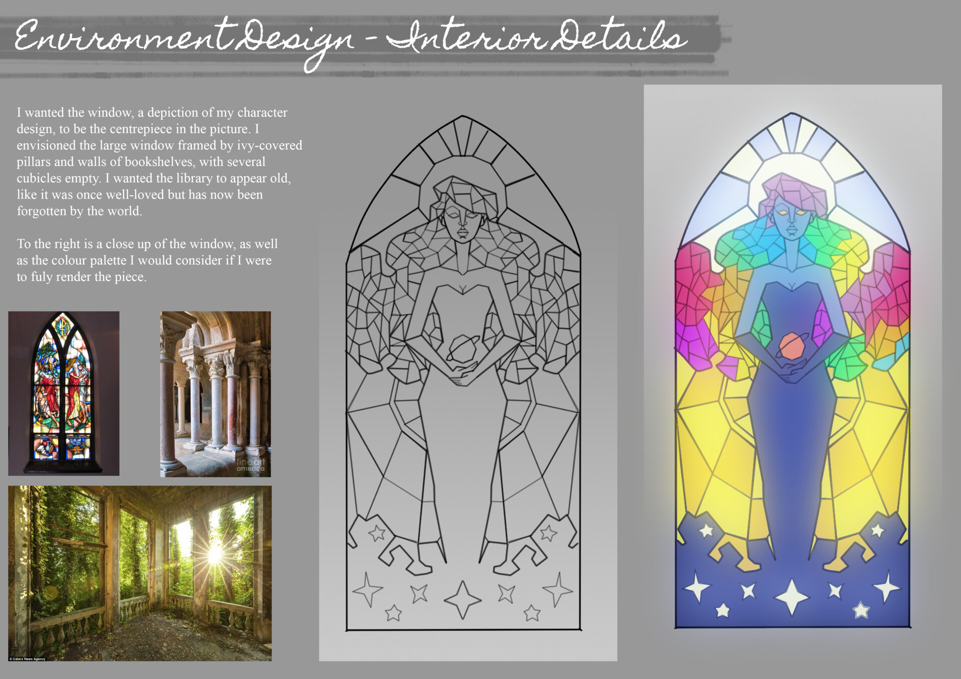 Amy Conlon - The Athenaeum - Environment Design