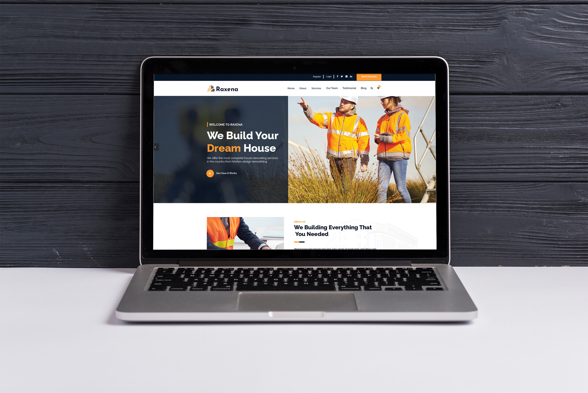 ArtStation - Construction Website