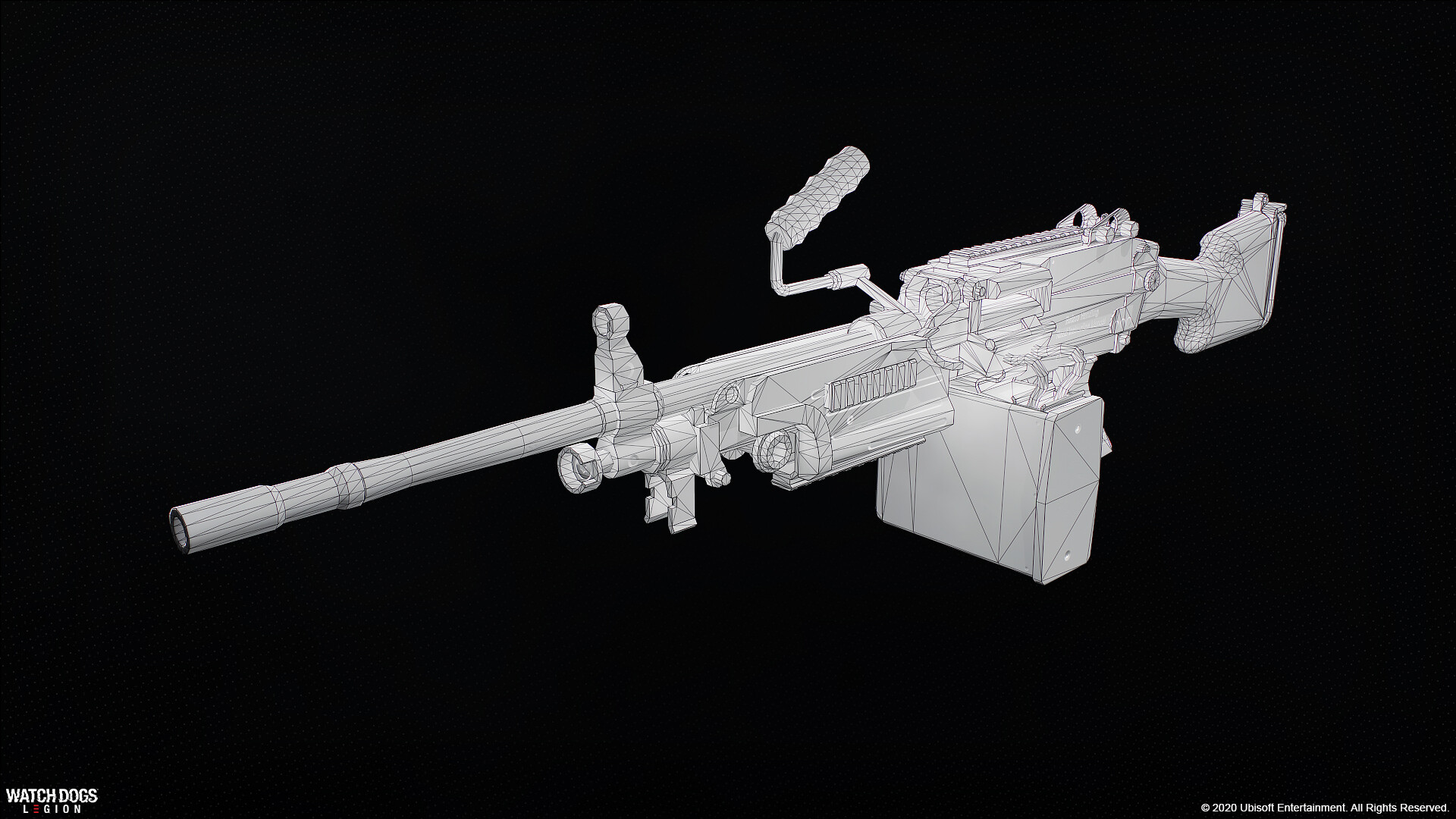 Vincent Moubeche - WATCH DOGS LEGION : M249