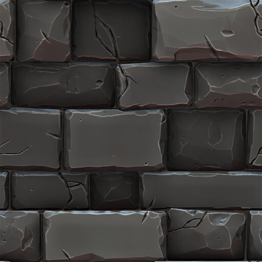 ArtStation - Stylised Stone Texture - Tilable