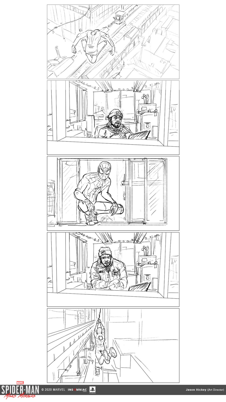 Jason Hickey - Marvel Spider-Man Miles Morales - Story/Set Piece Workflows