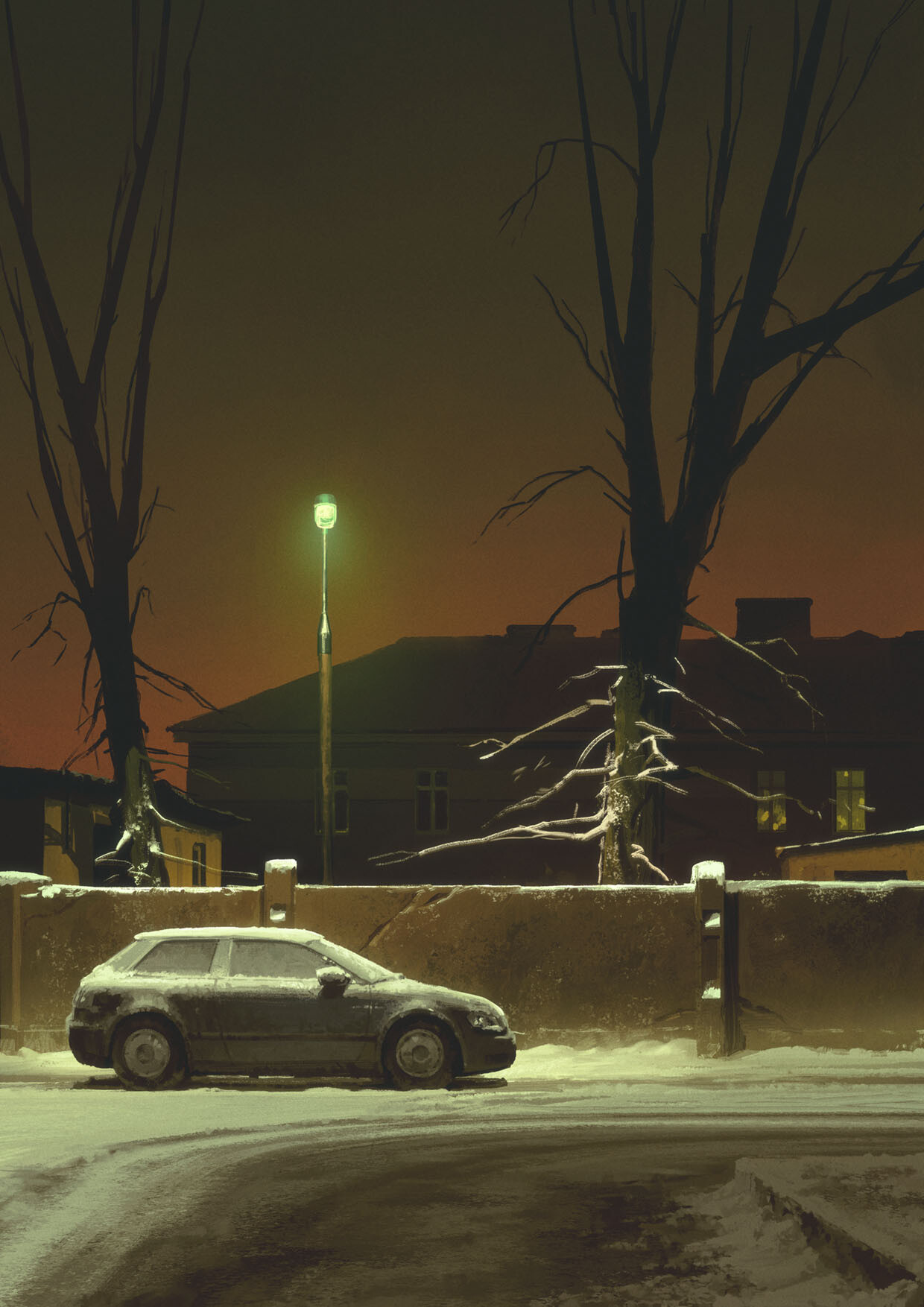 ArtStation - First snow