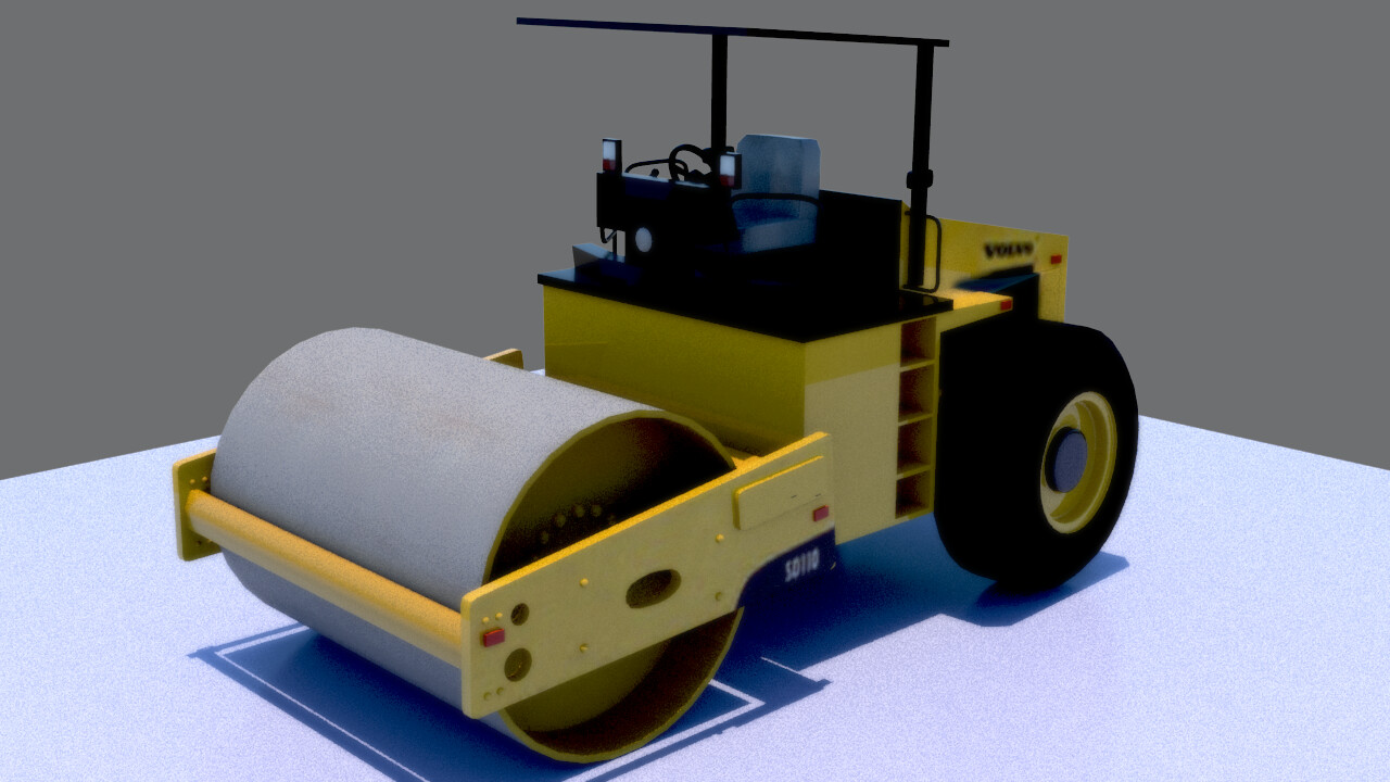 ArtStation - Steam Roller