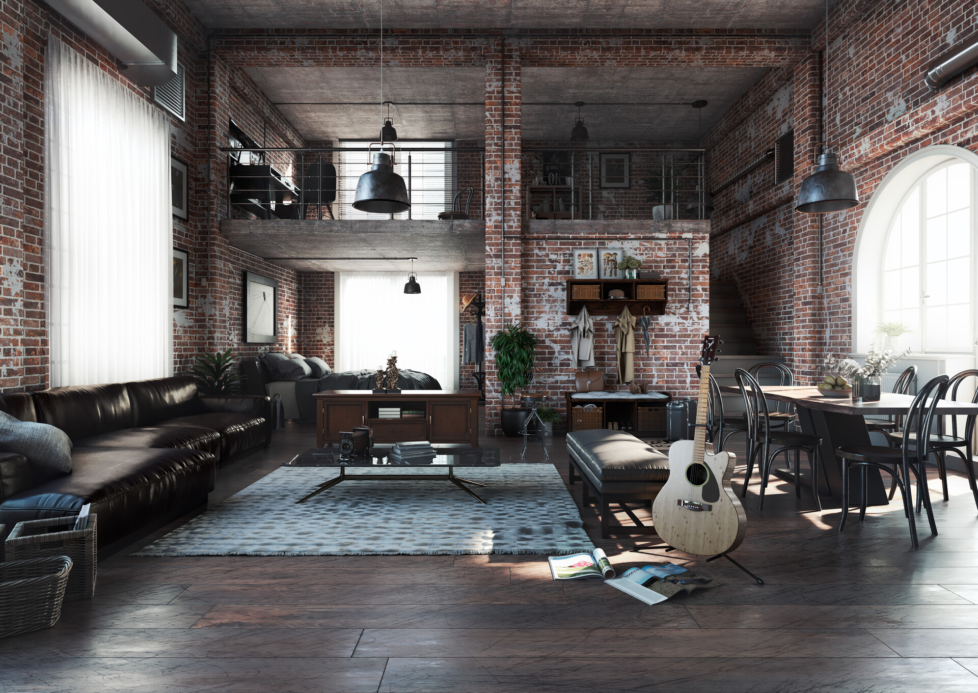 ArtStation - Industrial interior