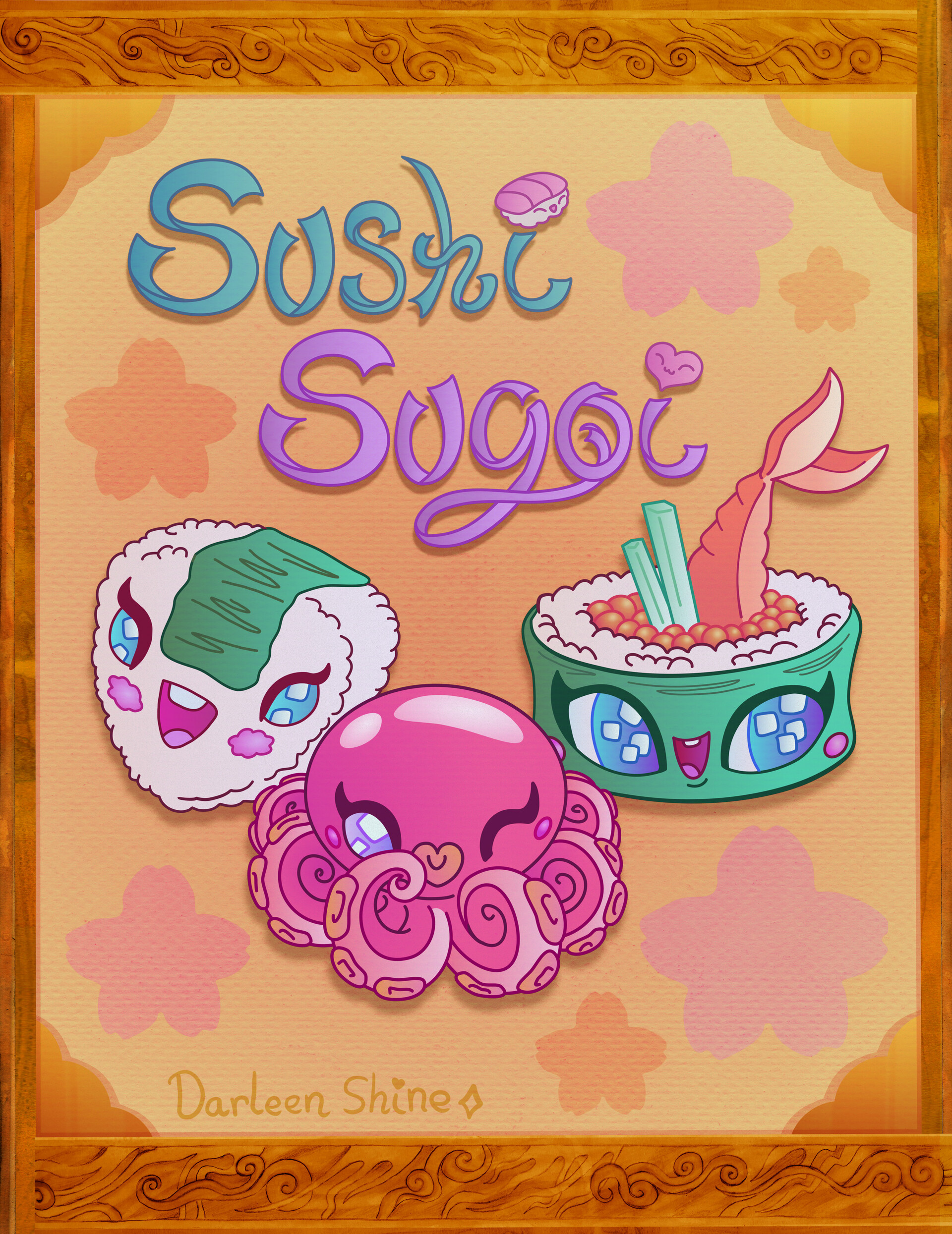 ArtStation - Sushi Sugoi!