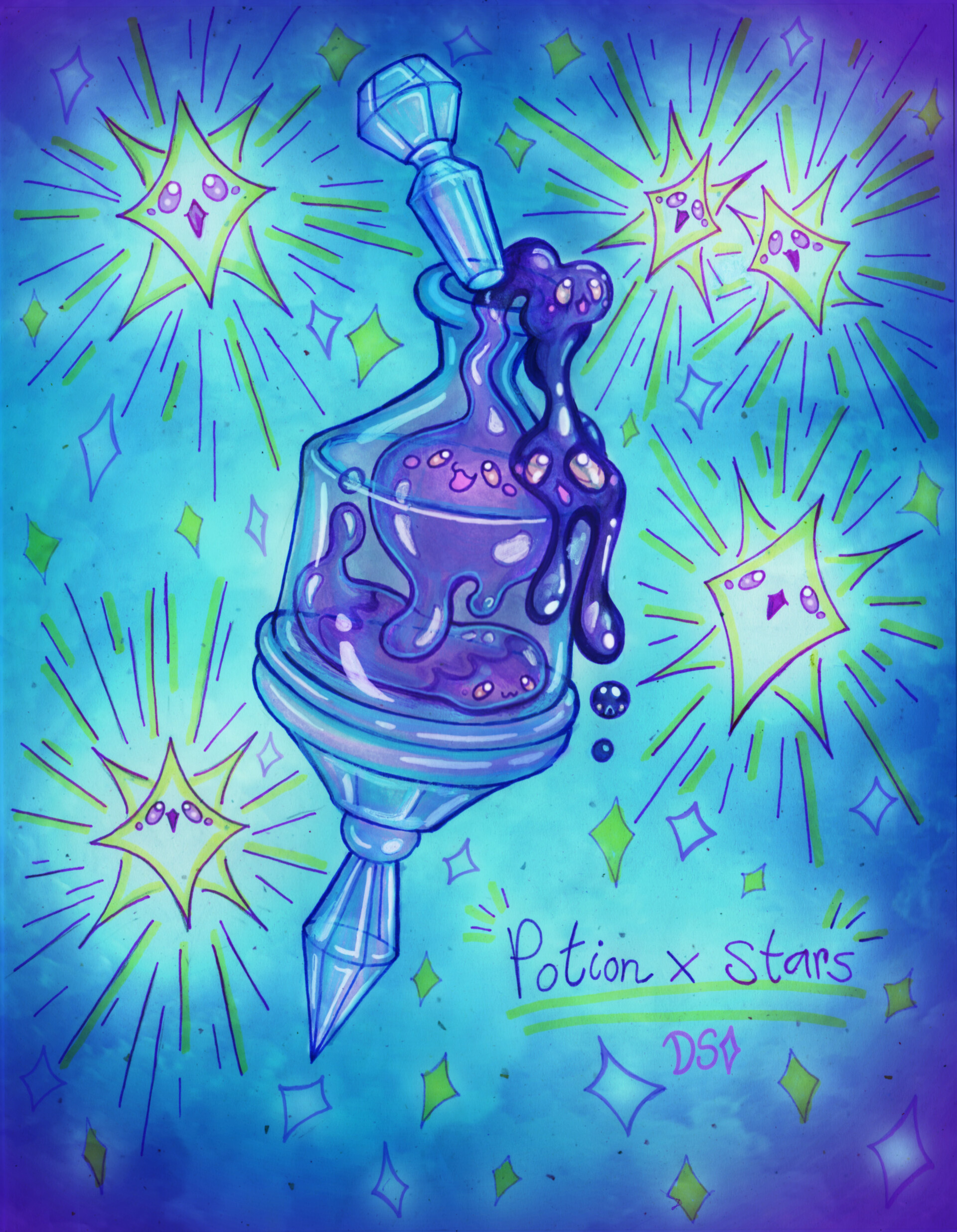 ArtStation - Poison x Stars