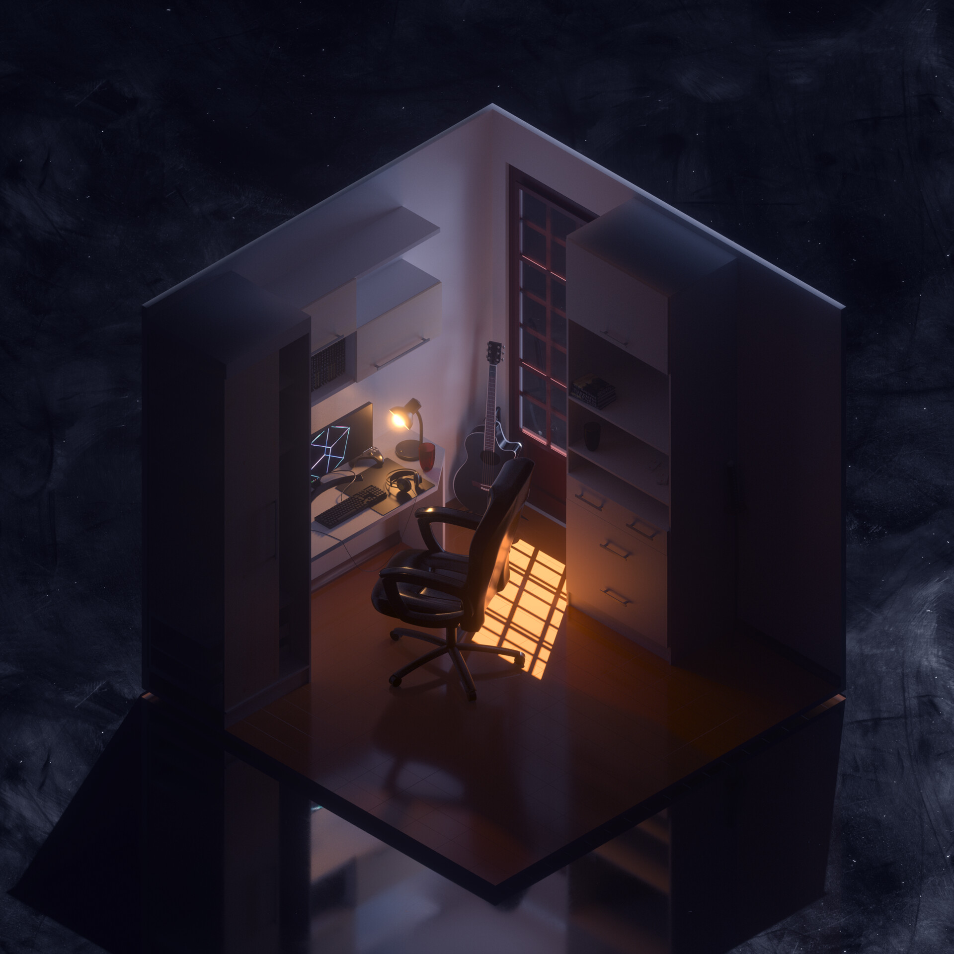 ArtStation - Iso Room